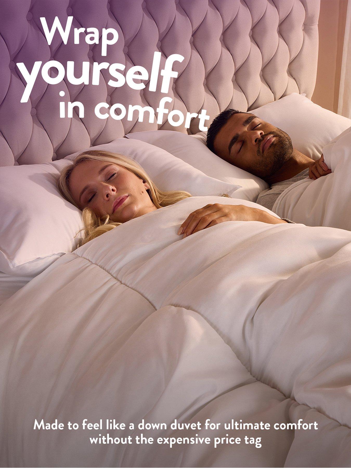 Slumberdown Feels Like Down All Season 15 Tog Duvet - Double | Littlewoods