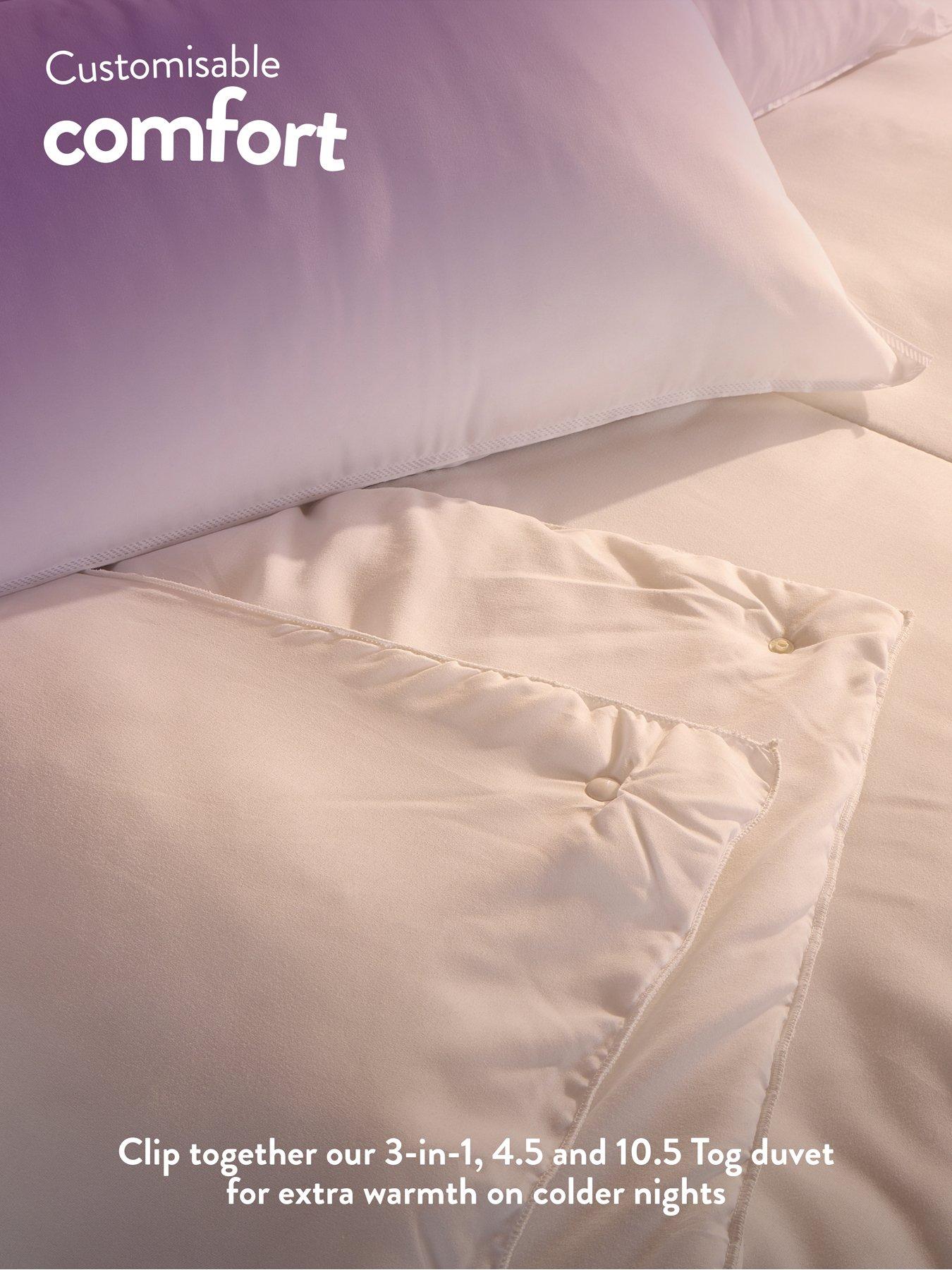 Slumberdown Feels Like Down All Season 15 Tog Duvet - Double | Littlewoods