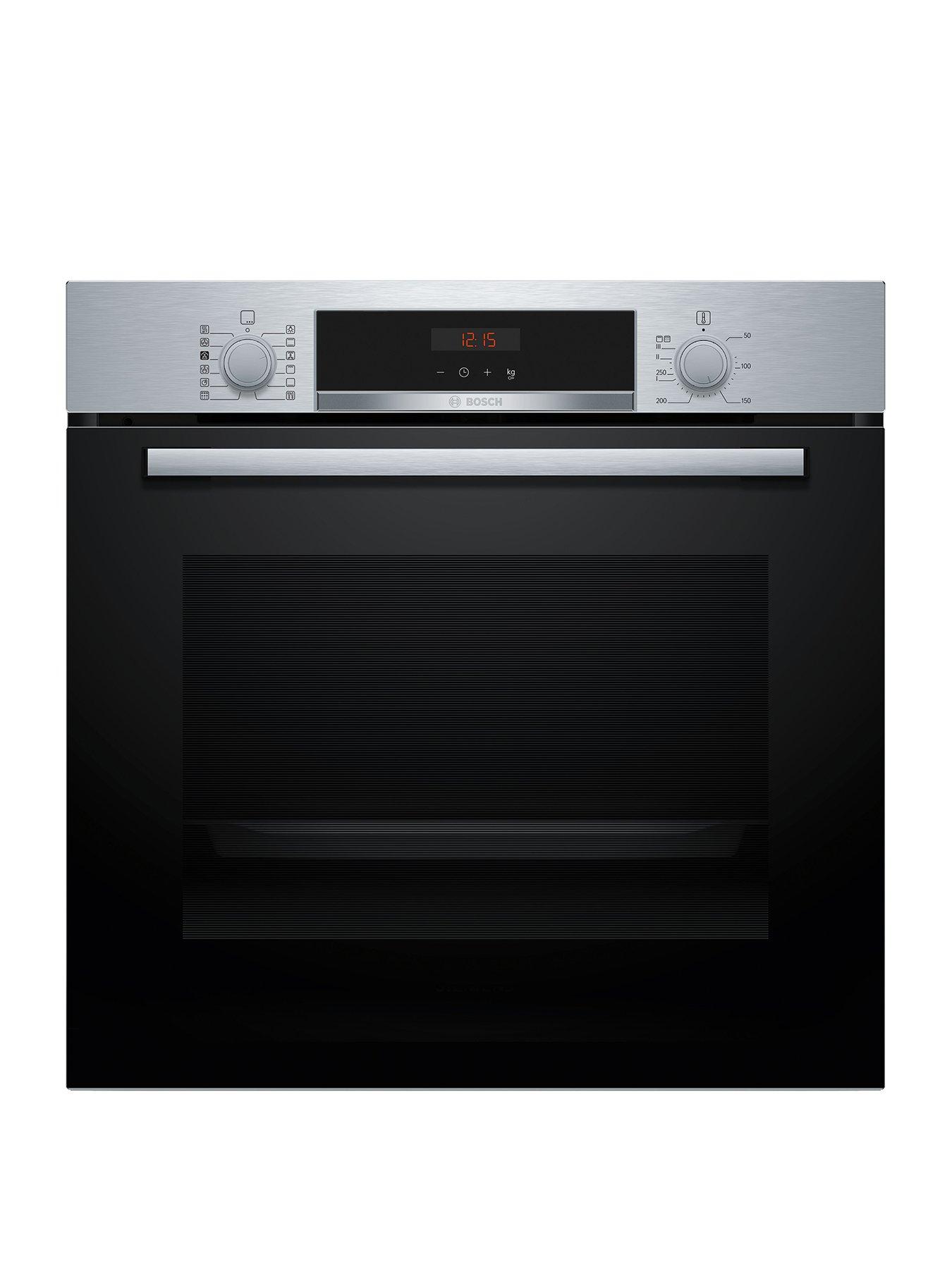 Bosch Series 4 HQA534BS3B Built-in Electric Single Oven with Hotair ...