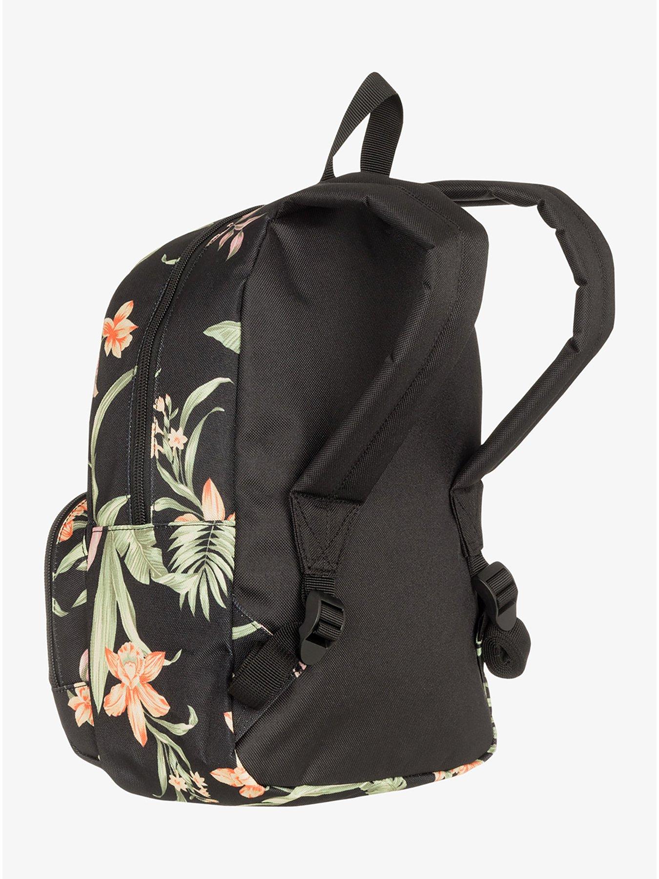 Roxy Womens Always Core Printed Everyday Backpack - Black | Littlewoods