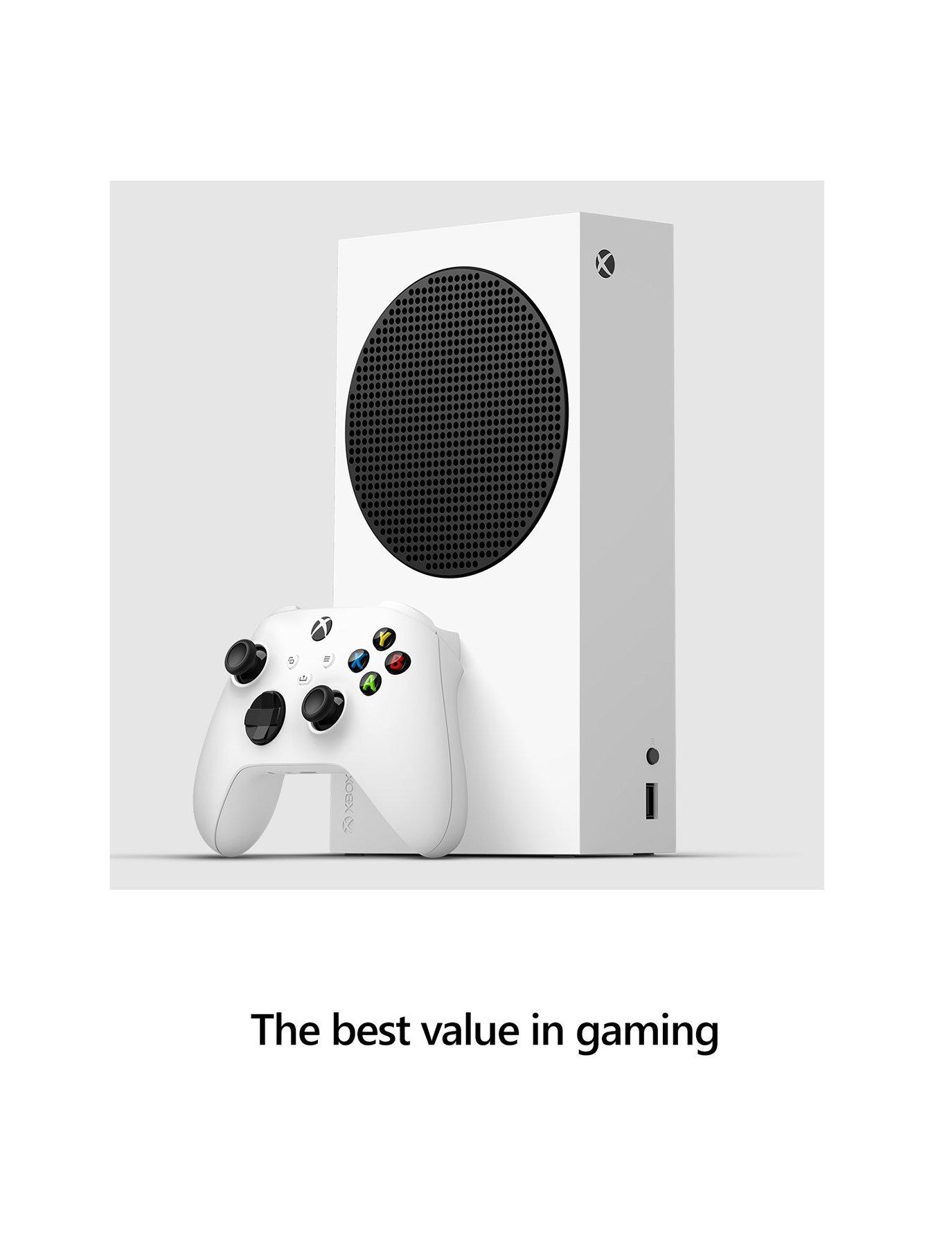 Xbox Series S All Digital Console - 512GB, Robot White with optional ...