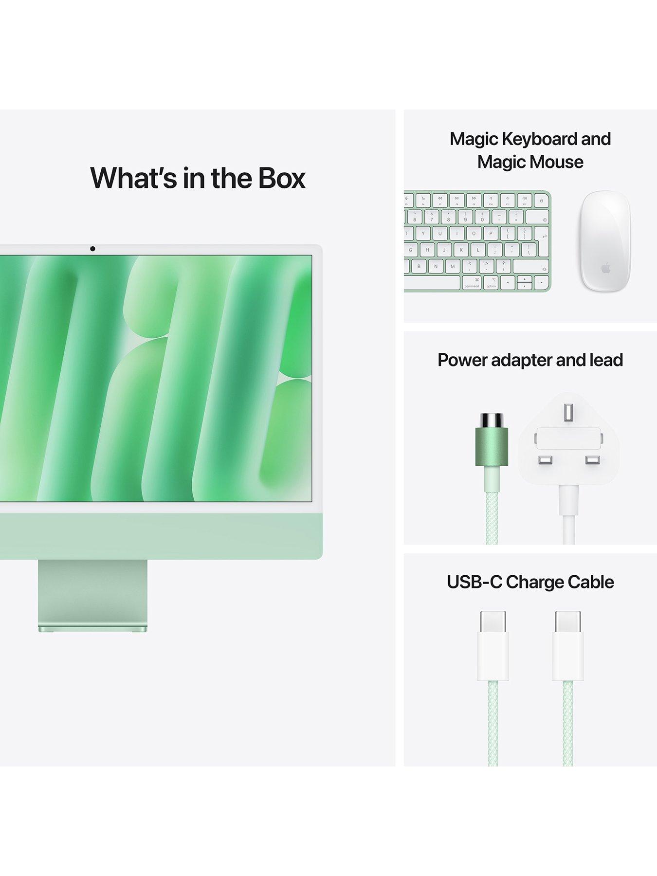 Apple iMac (M4, 2024) 24 inch with Retina 4.5K display, 8-core CPU and ...