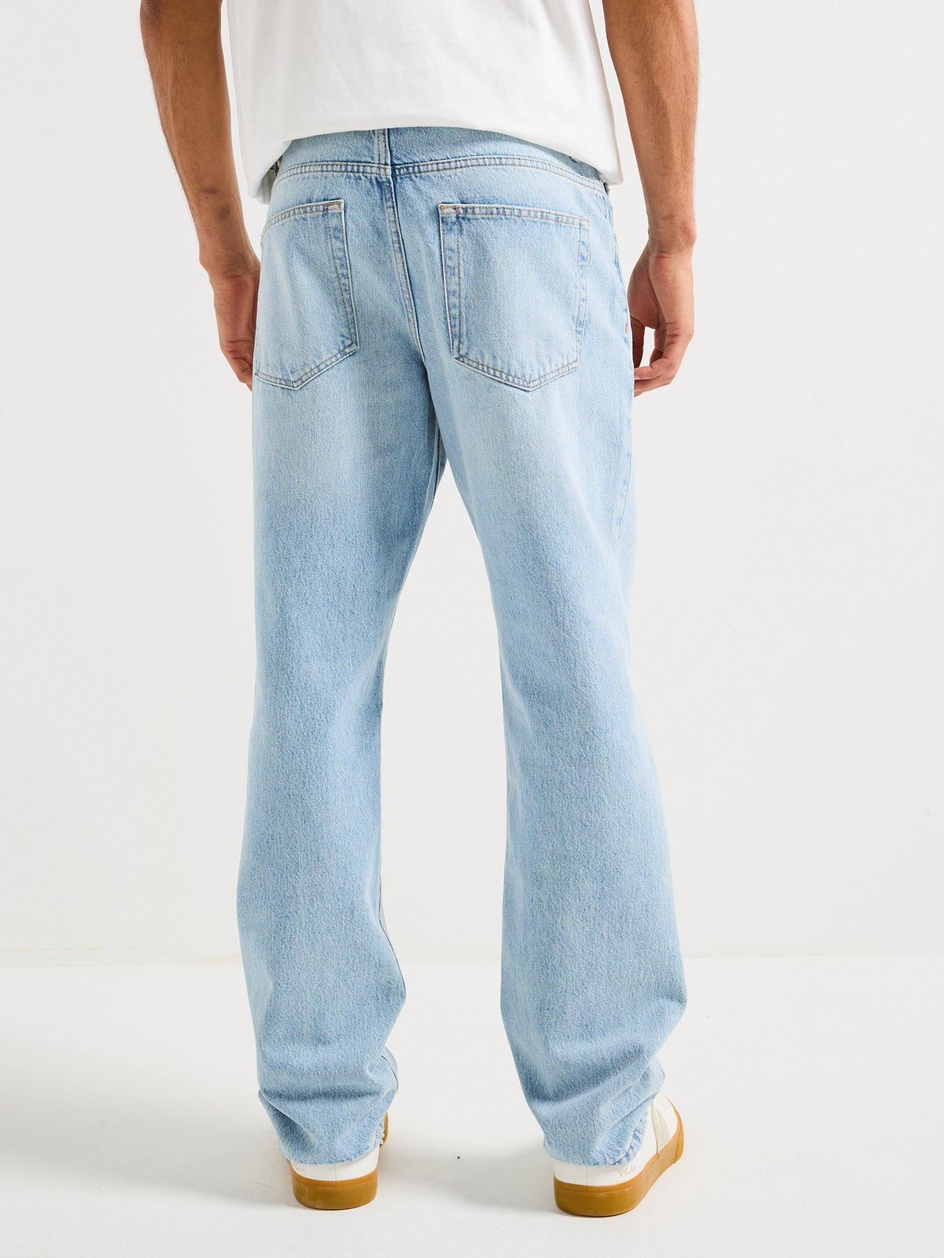 ONLY & SONS Edge Straight Fit Jeans - Light Wash | Littlewoods