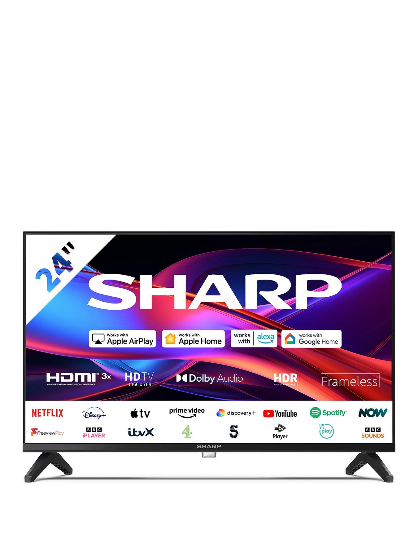 Sharp 24GD2K 24-inch HD-Ready Smart Roku TV | Littlewoods
