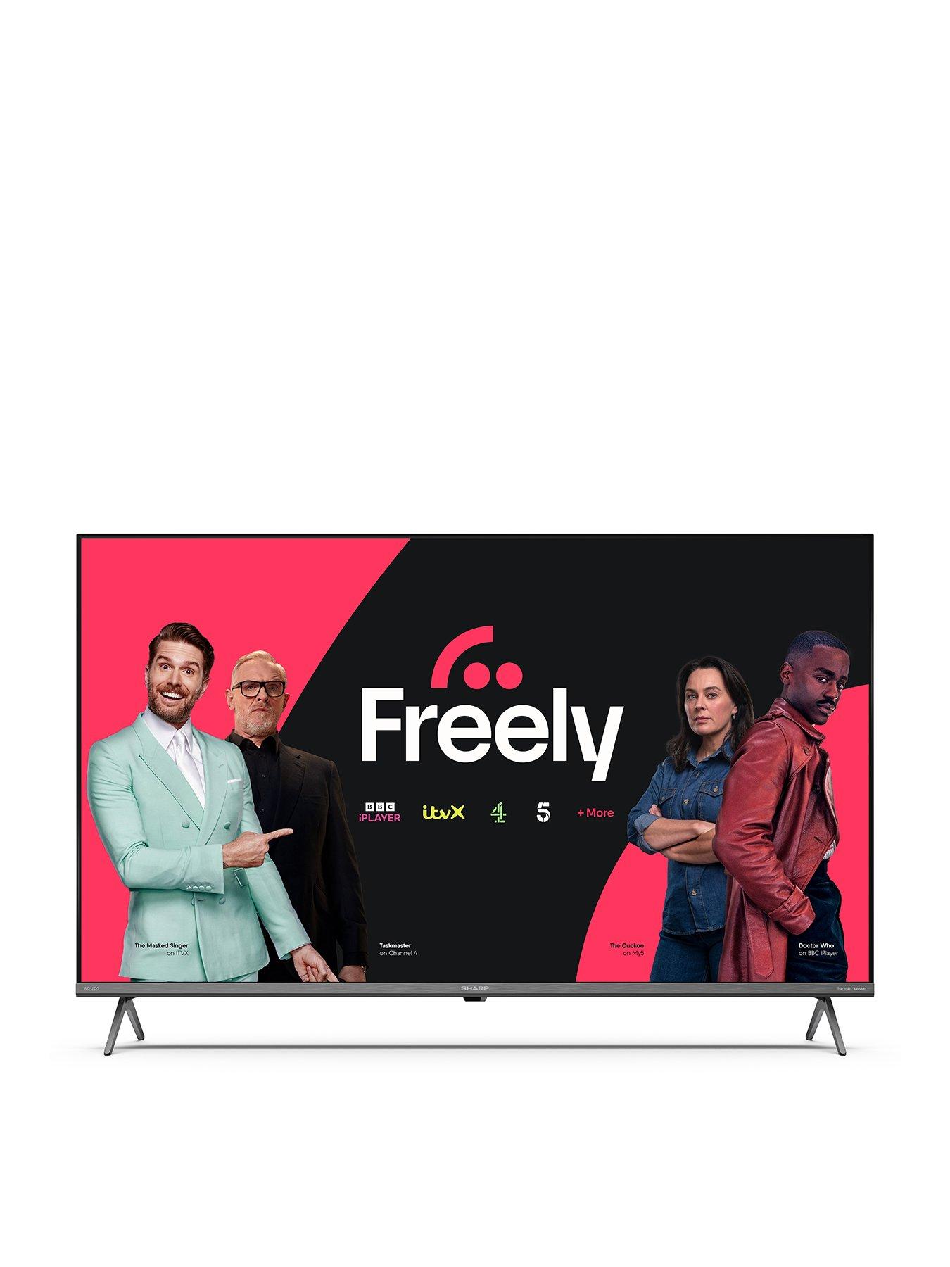 Sharp 43GM6245K 43-inch UHD 4K Q-LED TiVo Smart TV with Freely ...