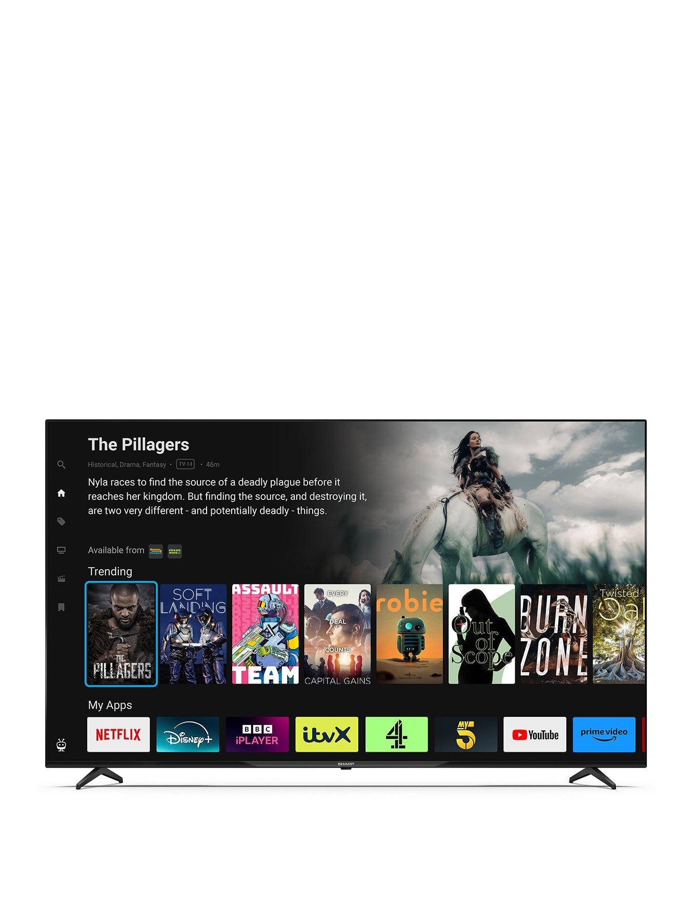 Sharp 70GK4245K 70-inch UHD 4K TiVo Smart TV with Freely | Littlewoods