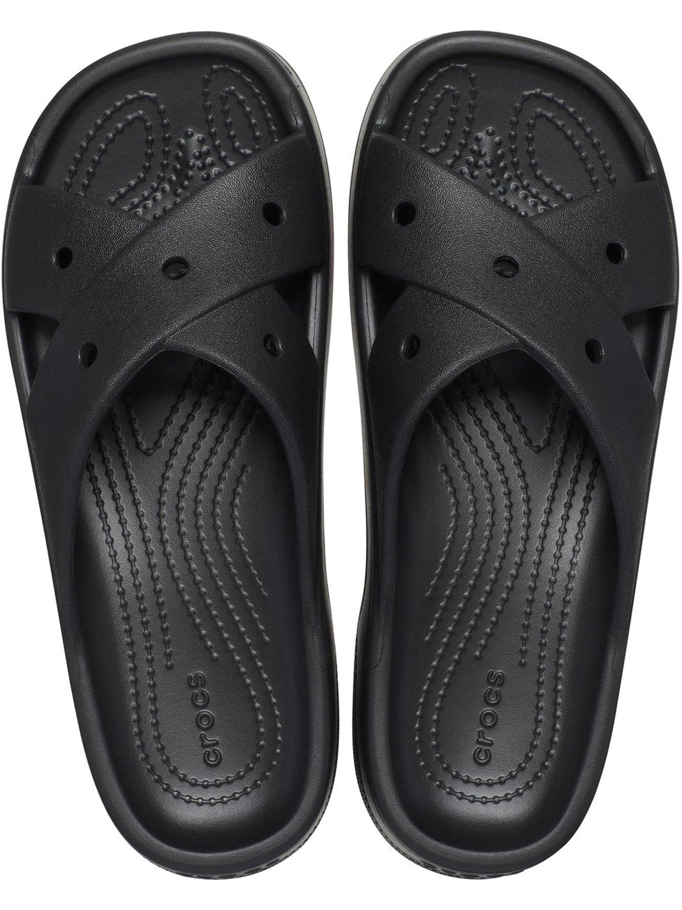 Crocs Croslite Sandal - Black | Littlewoods