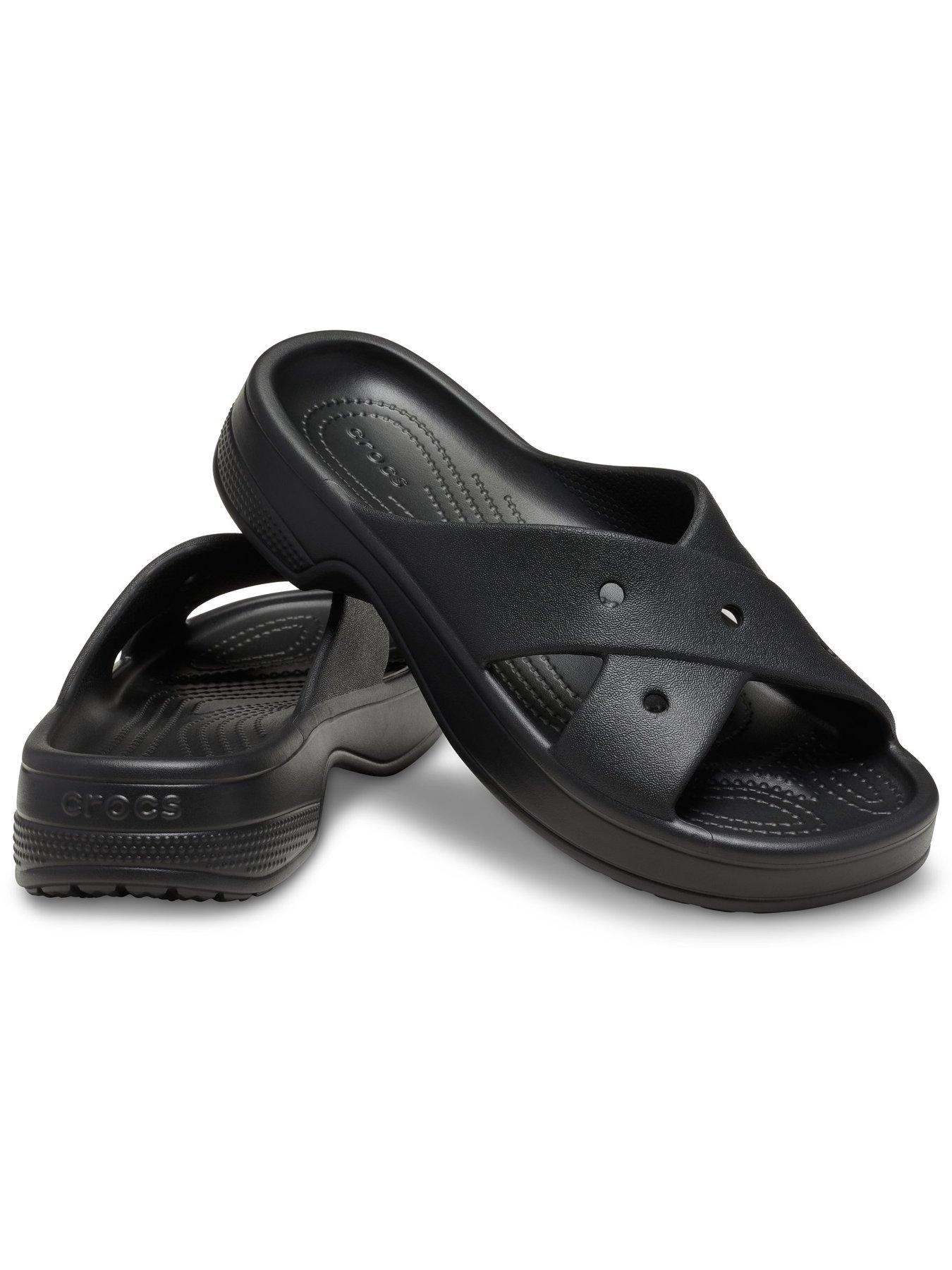 Crocs Croslite Sandal - Black | Littlewoods