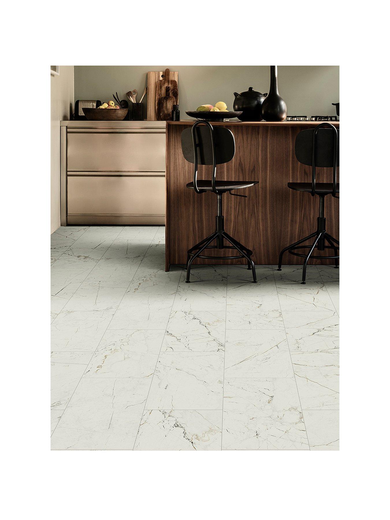 Homemaker Marble Look Pre-Cut Vinyl Flooring – 3 x 2 metres | Littlewoods