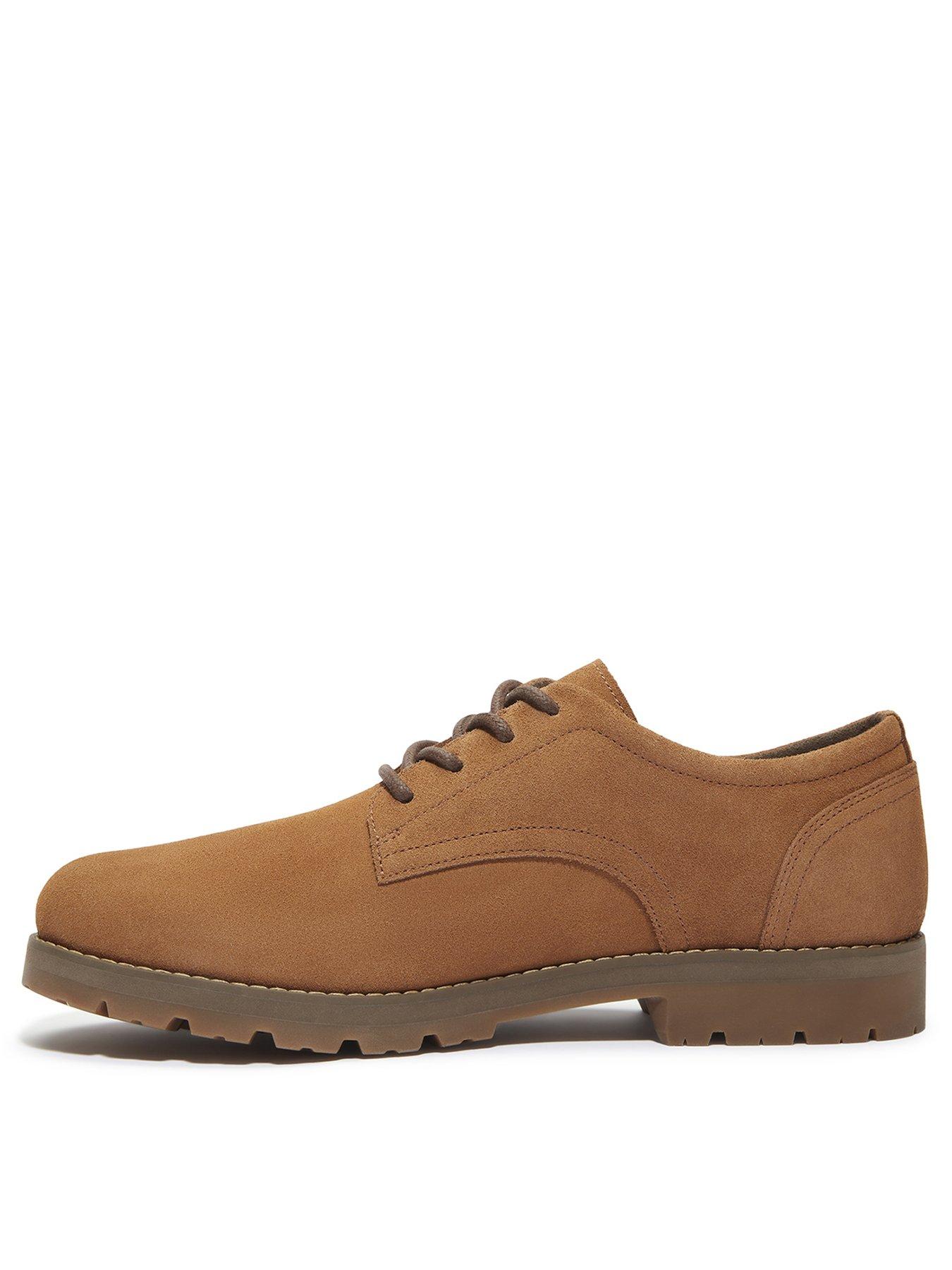 Timberland Britton Square Suede Lace Up Shoes - Brown | Littlewoods