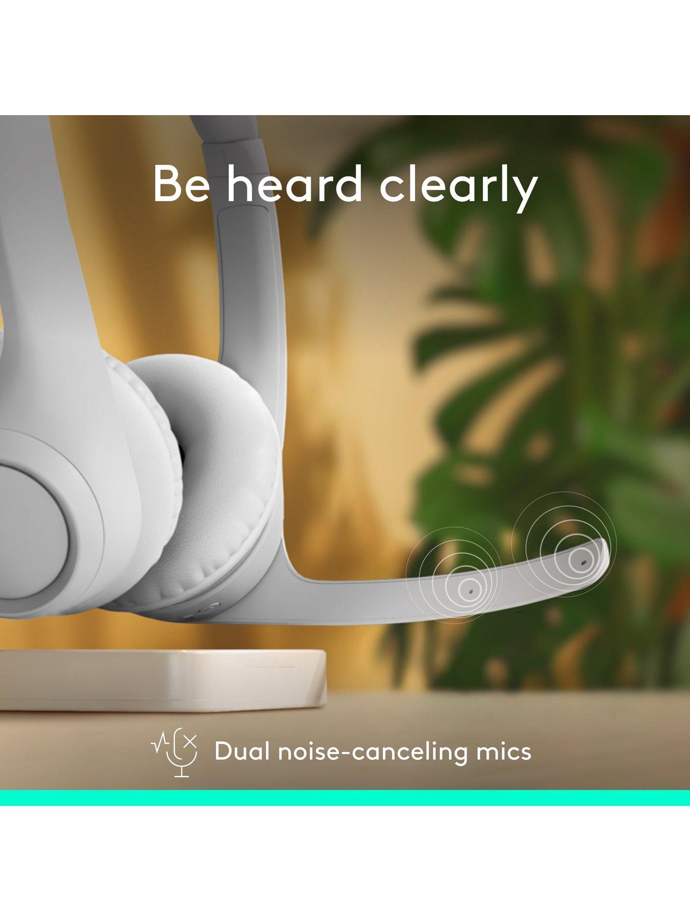 Logitech Zone 300 Wireless Bluetooth Headset With Noise-Cancelling ...