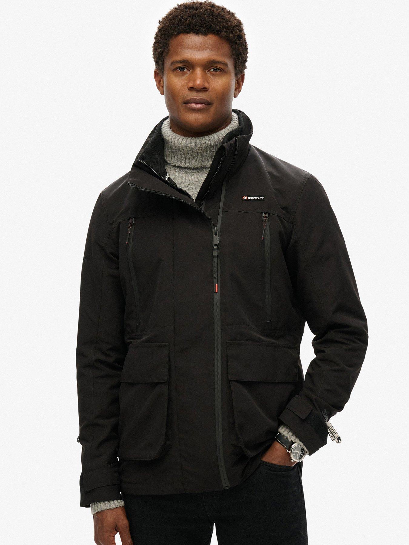 Superdry Non-Hooded Ultimate Windbreaker Jacket-Black | Littlewoods