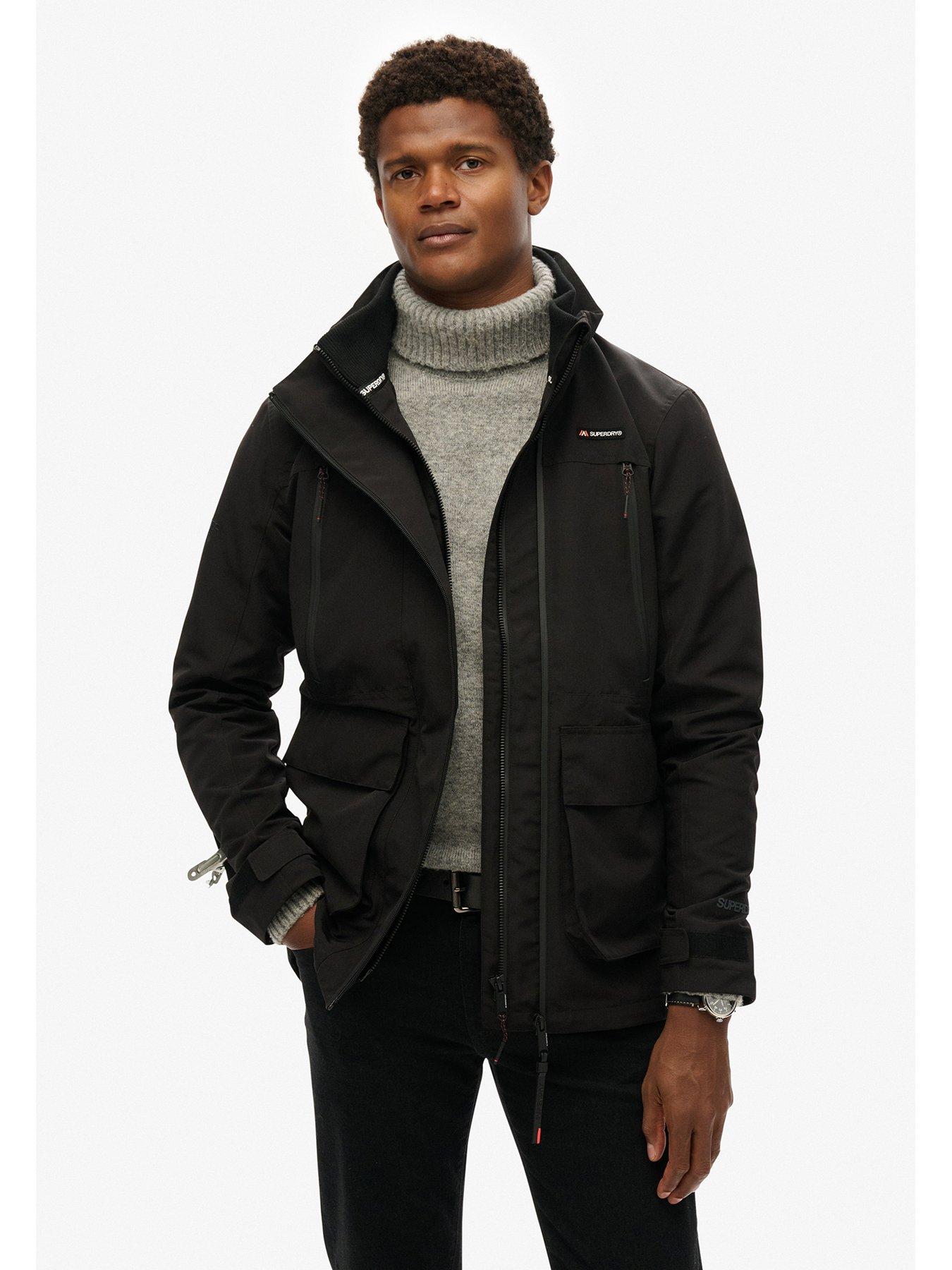 Superdry Non-Hooded Ultimate Windbreaker Jacket-Black | Littlewoods