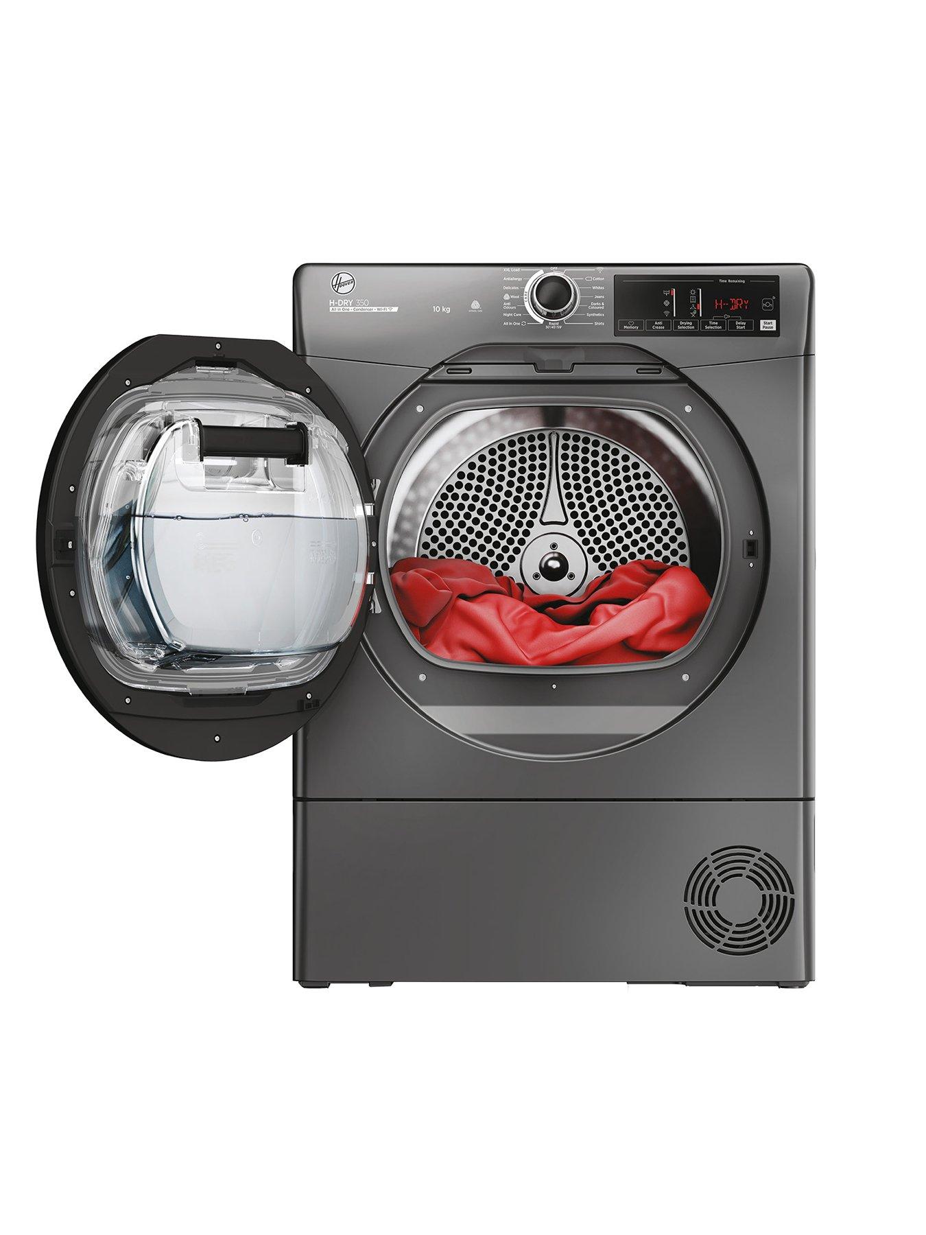 Hoover H-DRY 350 HRE C10TBER-80 Wifi Connected 10kg Condenser Tumble ...