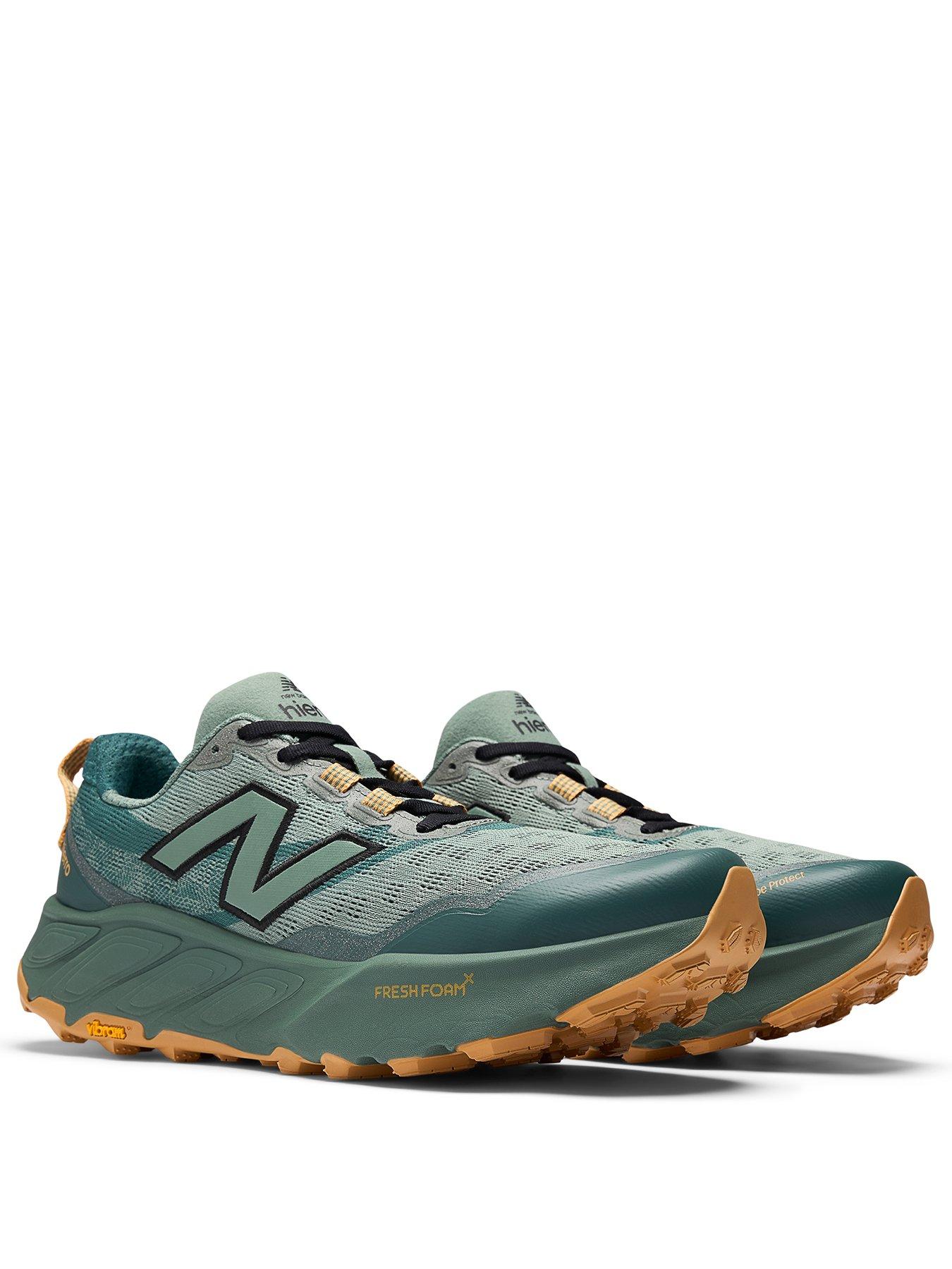 New Balance Mens Trail Running Fresh Foam X Hierro V9 Trainers - Green ...
