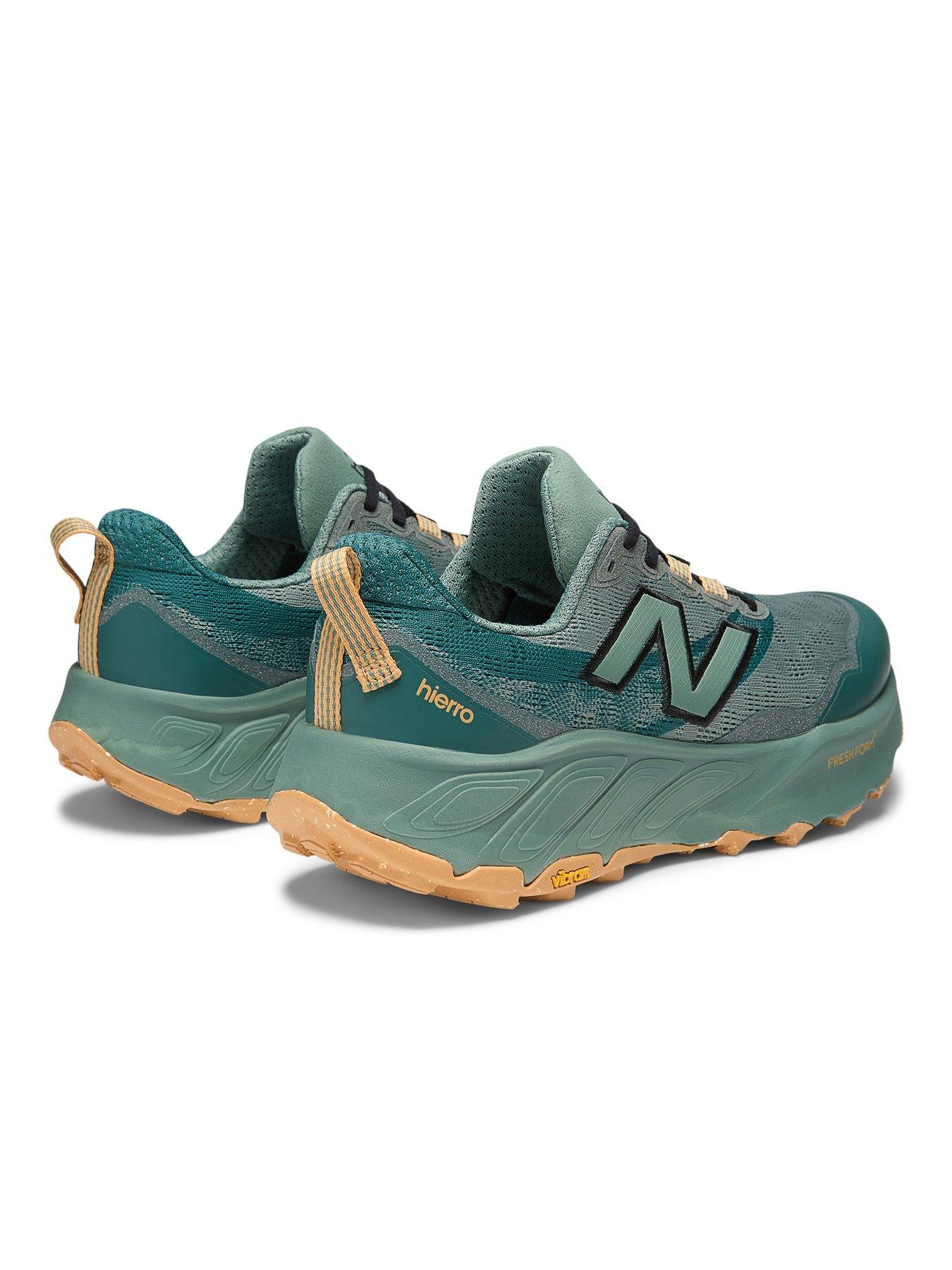 New Balance Mens Trail Running Fresh Foam X Hierro V9 Trainers - Green ...
