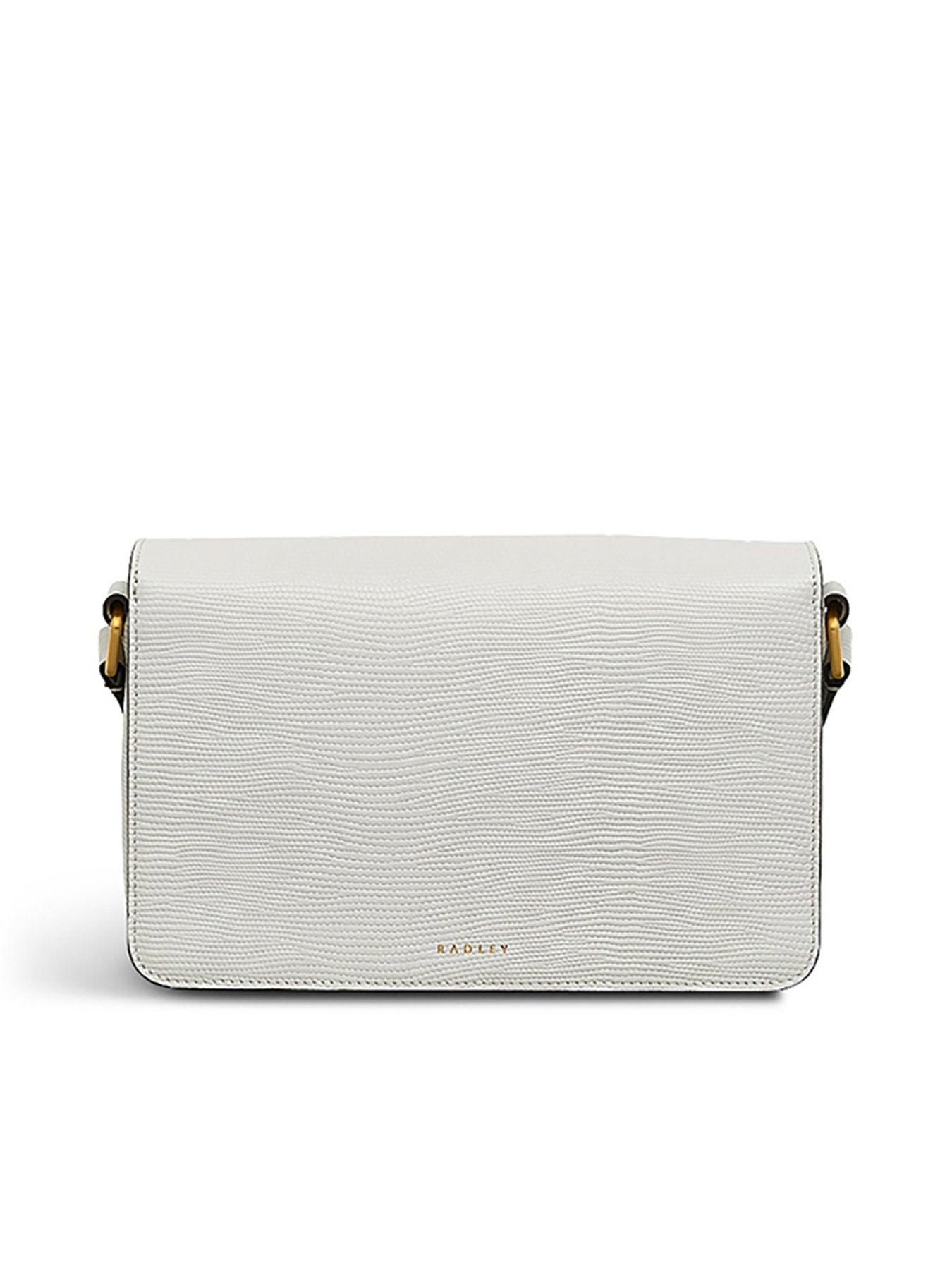 Radley Threadneedle Street Faux Lizard Small Flapover Crossbody - Beige ...