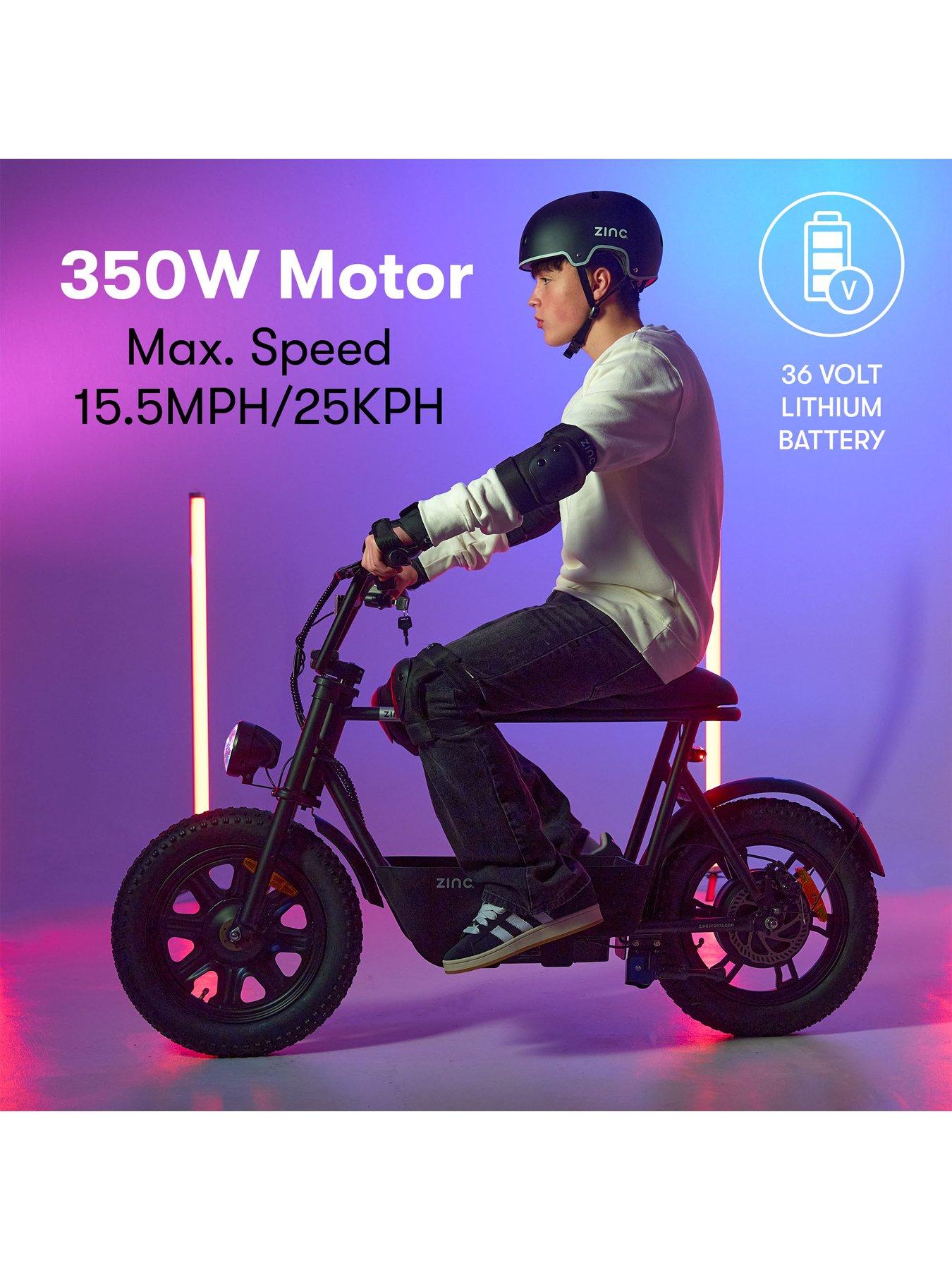 Zinc Sprintr Seated Electric Scooter 16 inch | Littlewoods