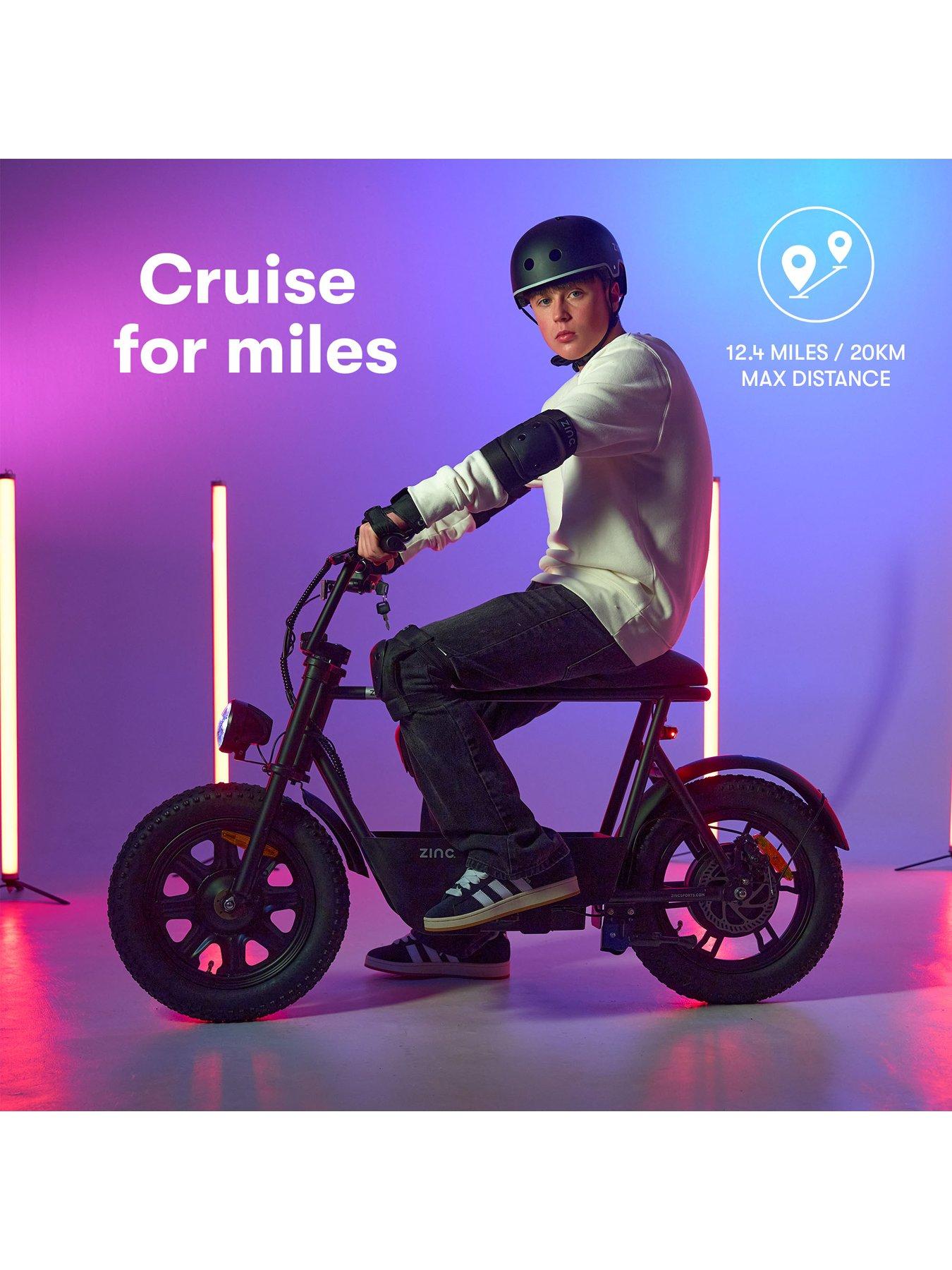 Zinc Sprintr Seated Electric Scooter 16 inch | Littlewoods