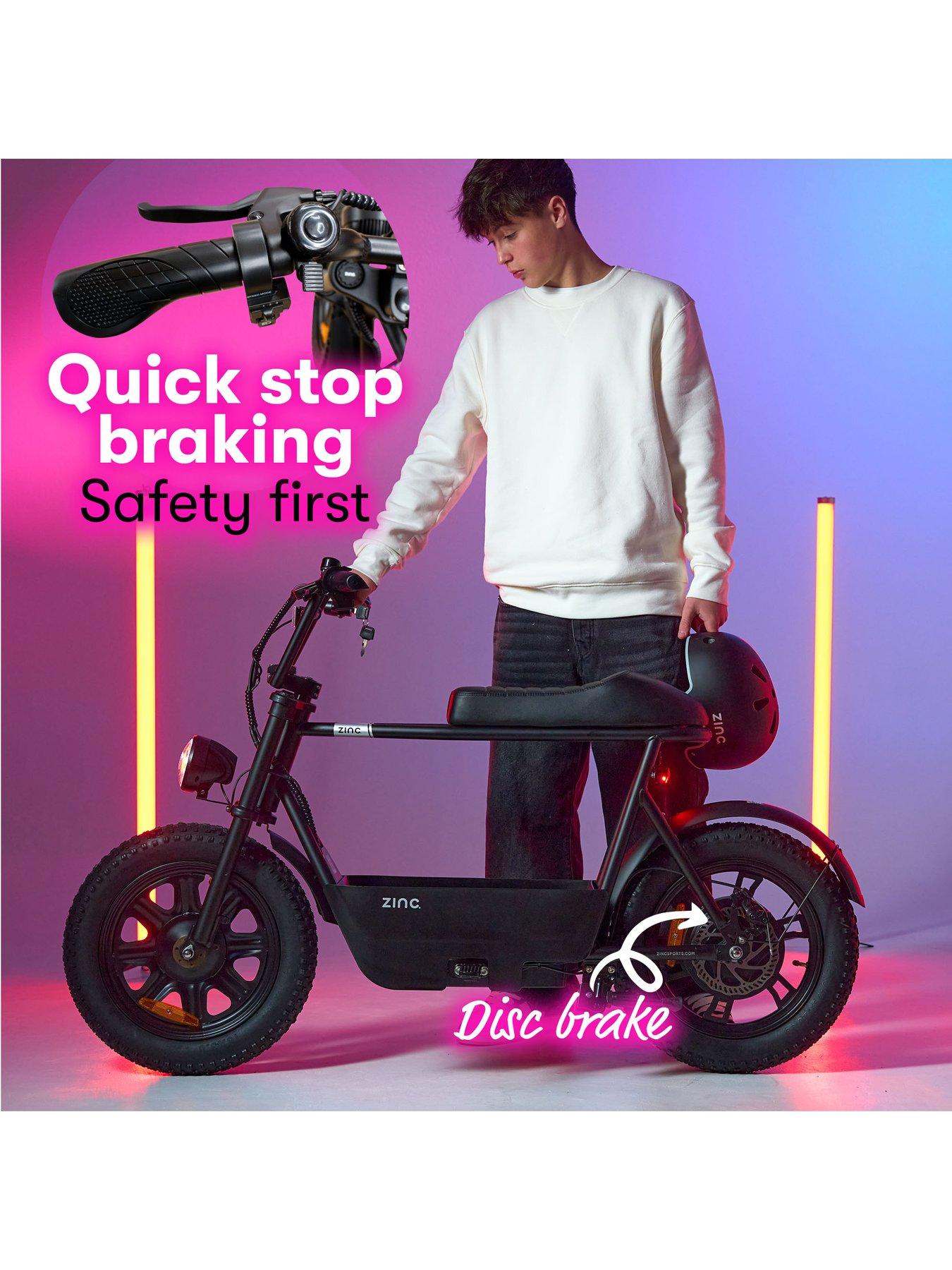 Zinc Sprintr Seated Electric Scooter 16 inch | Littlewoods