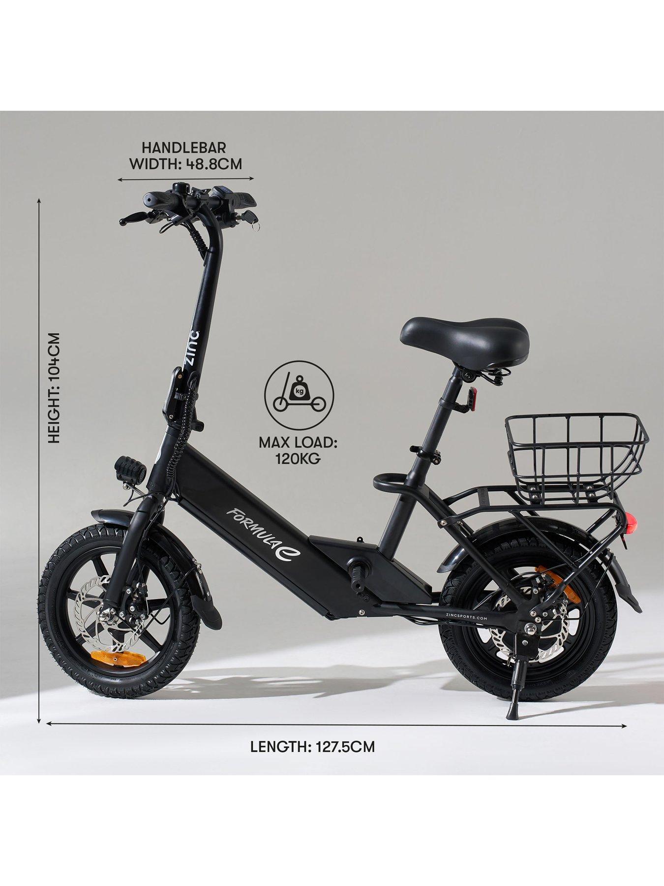 Zinc Formula E Venture 2.0 Seated Electric Scooter | littlewoods.com