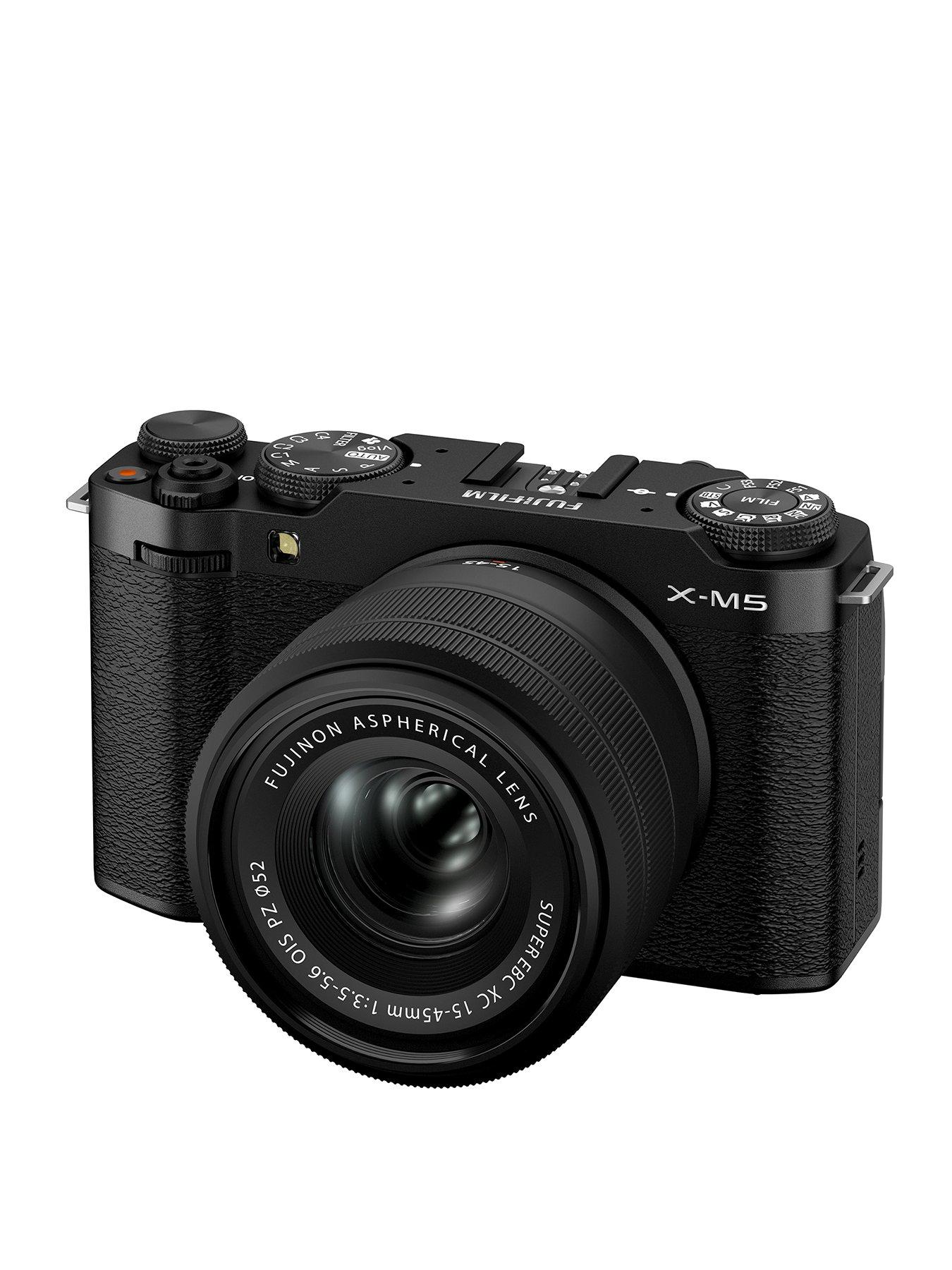 Fujifilm X-M5 CSC Digital Camera with XC 15-45mm F3.5-5.6 OIS PZ Lens ...