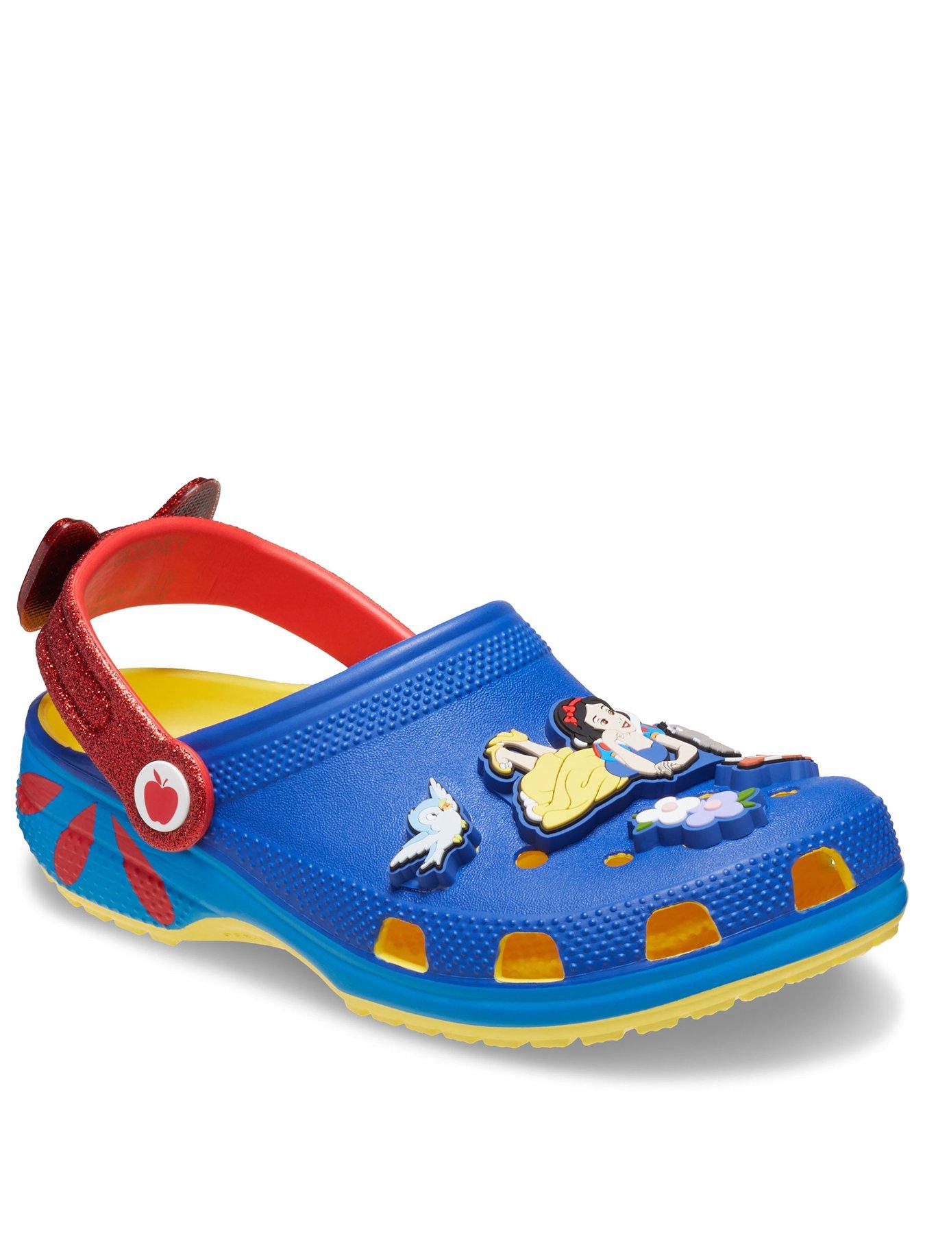 Crocs Snow White Classic Clog K - Cream | Littlewoods