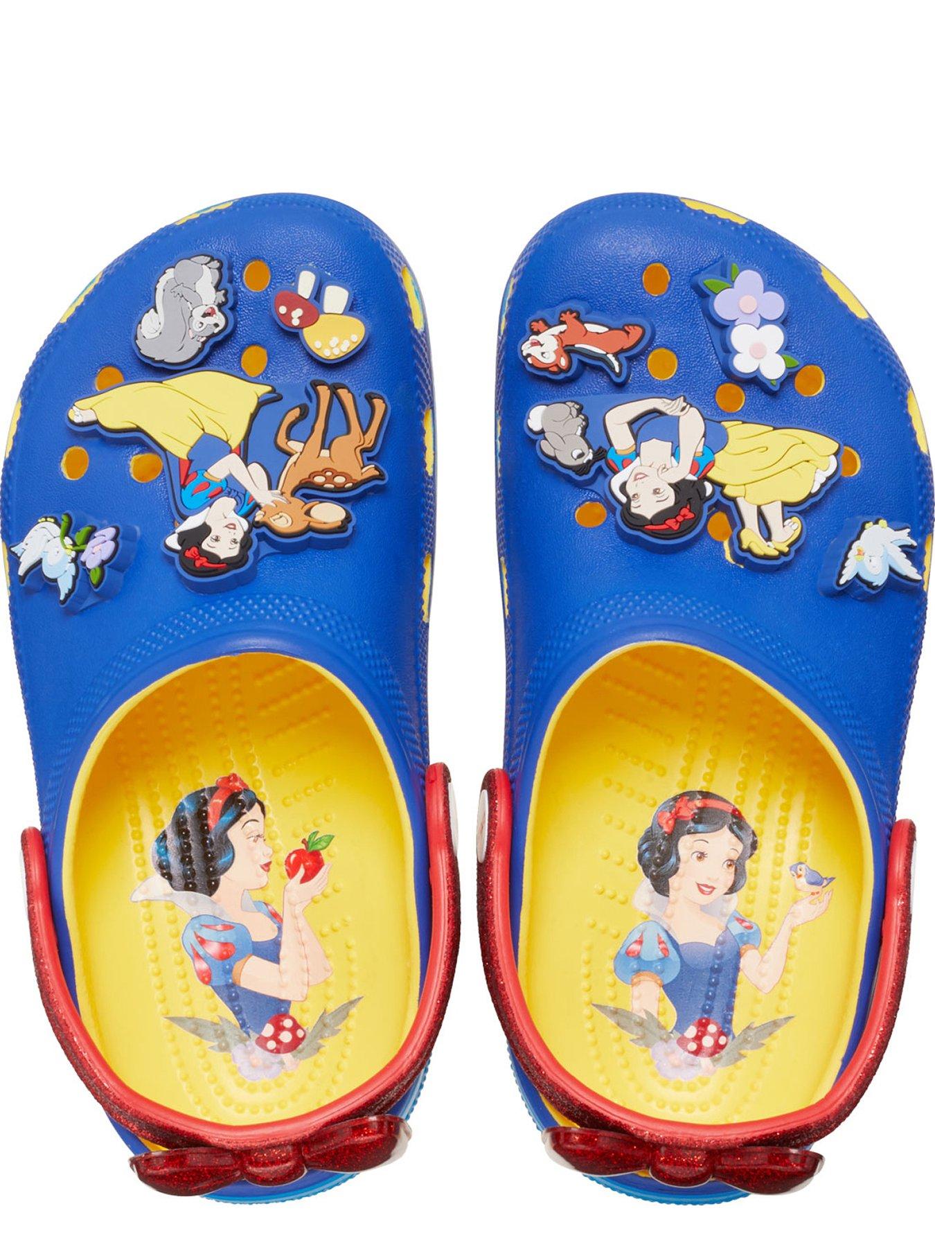 Crocs Snow White Classic Clog K - Cream | Littlewoods