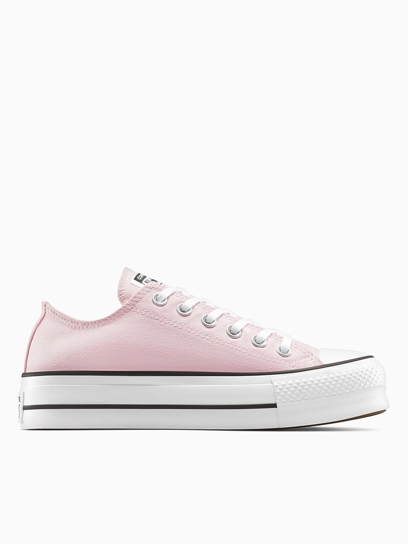Converse Chuck Taylor All Star Lift - Sugar Berry/White/Black | Littlewoods
