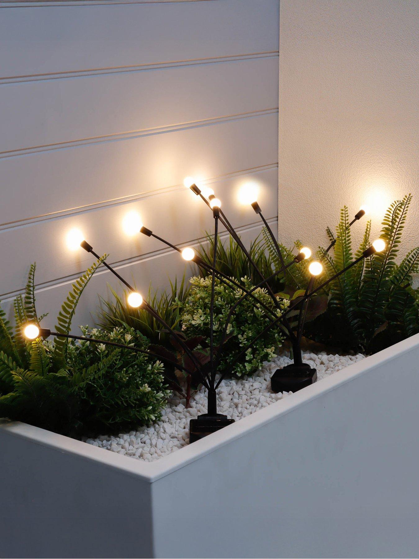 Streetwize Solar Firefly Stake Lights (Pack of 2) | Littlewoods
