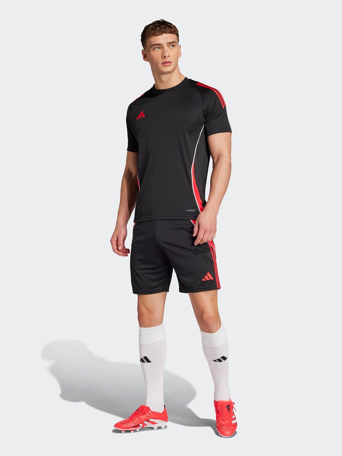 adidas Mens Tiro 24 Training Jersey -black/red | Littlewoods