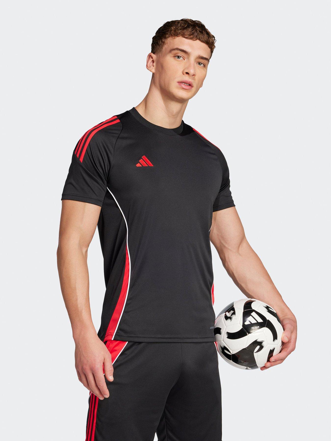 adidas Mens Tiro 24 Training Jersey -black/red | Littlewoods
