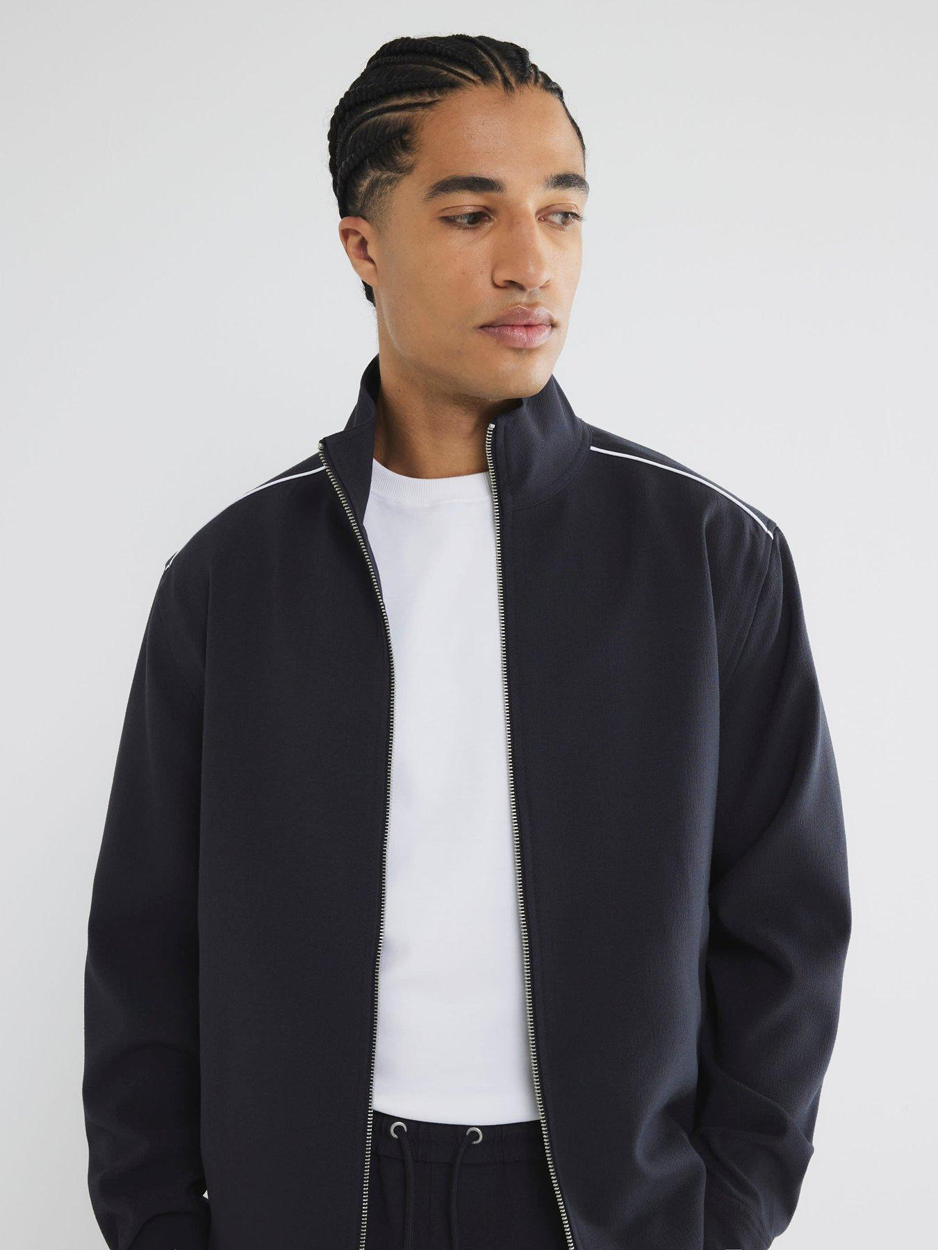 River Island Smart Funnel Jacket - Grey | Littlewoods