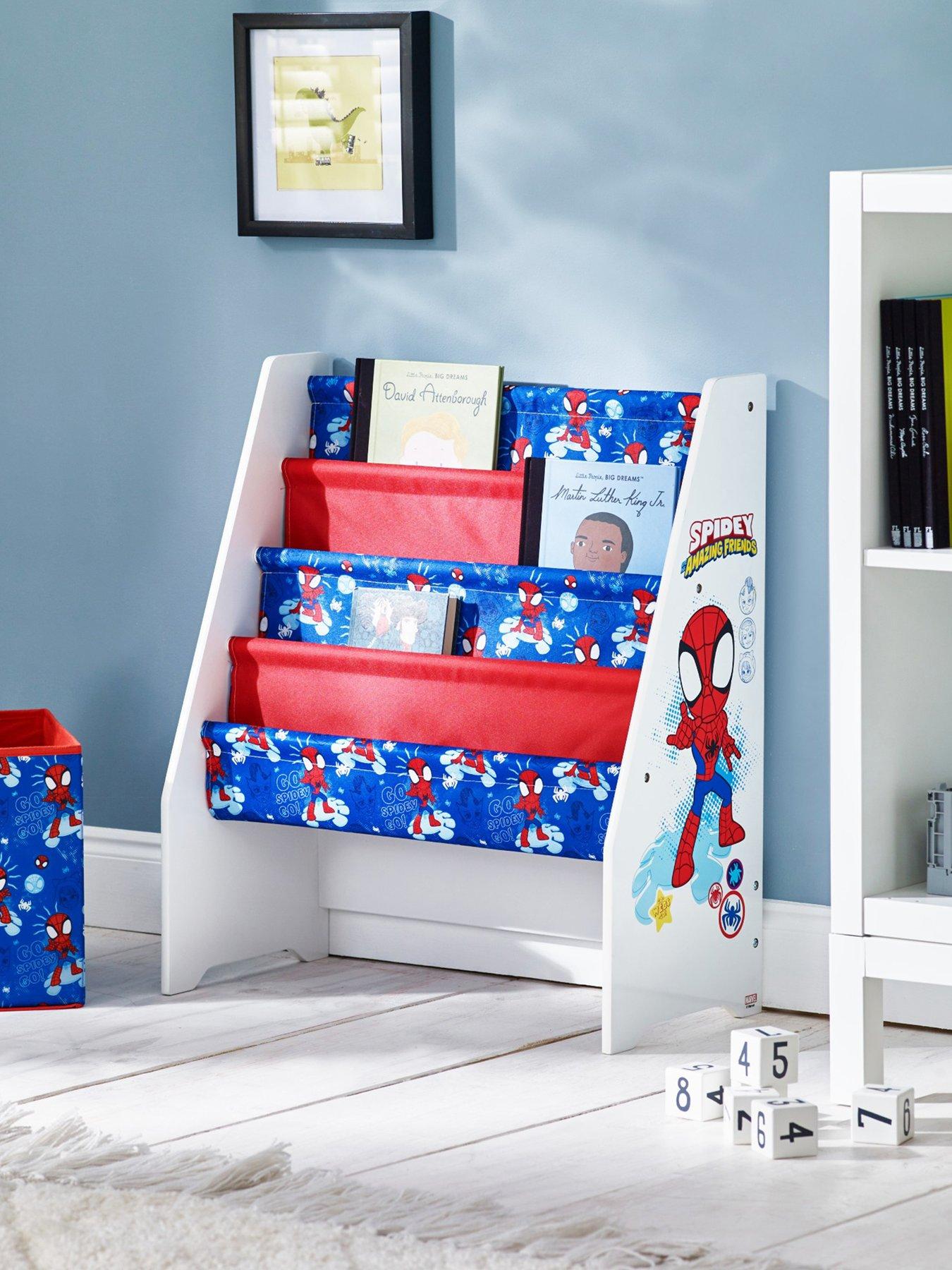 Spiderman Marvel Spidey & Friends Bookcase | Littlewoods