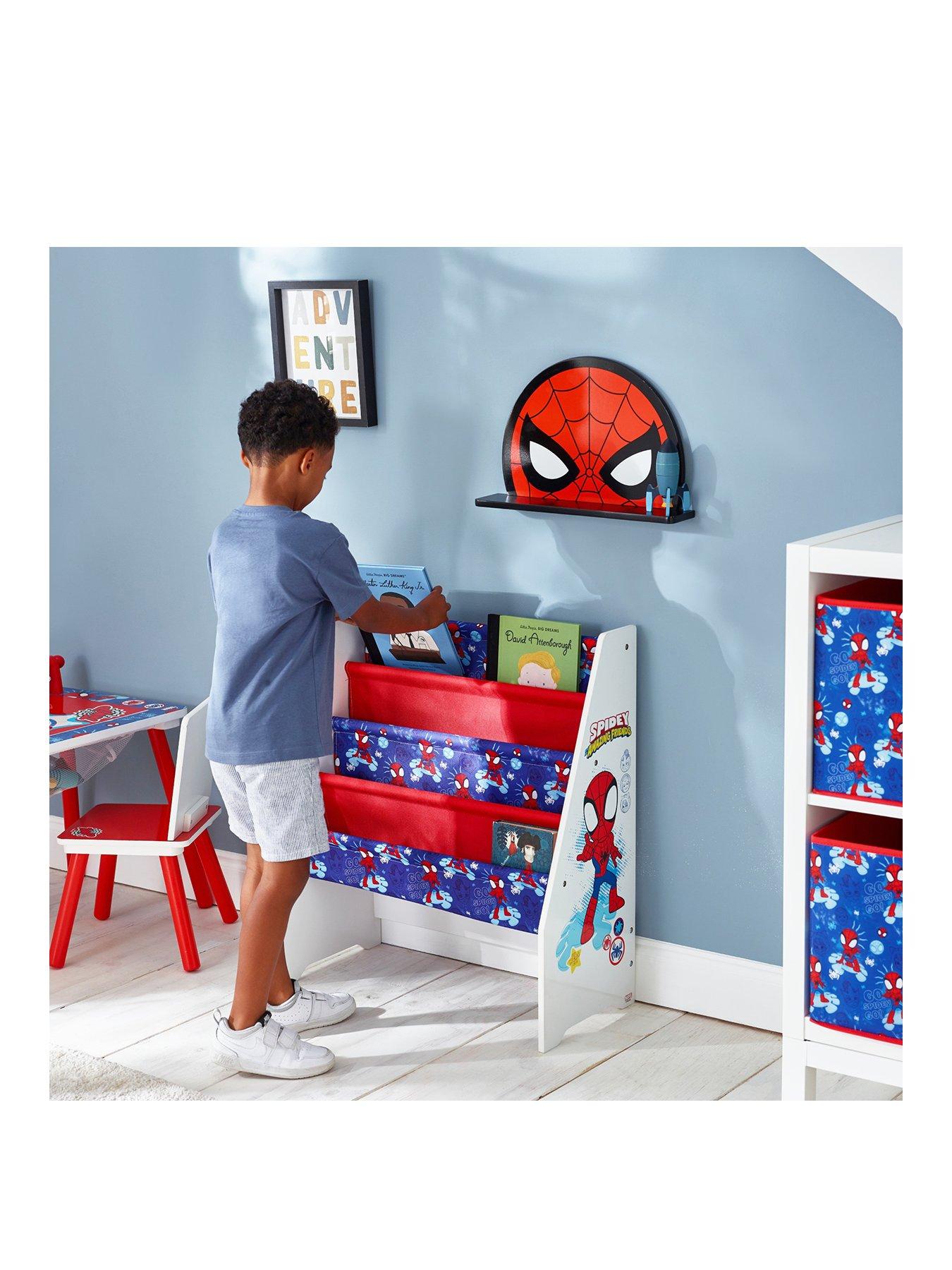 Spiderman Marvel Spidey & Friends Bookcase | Littlewoods