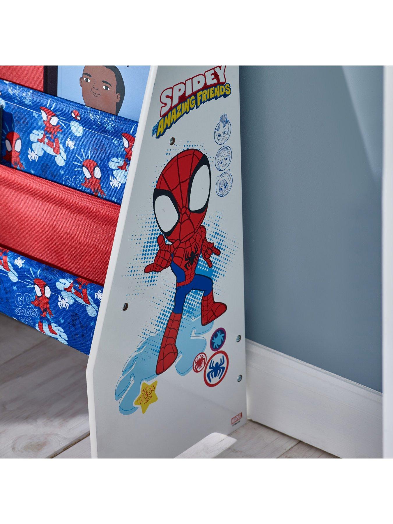 Spiderman Marvel Spidey & Friends Bookcase | Littlewoods