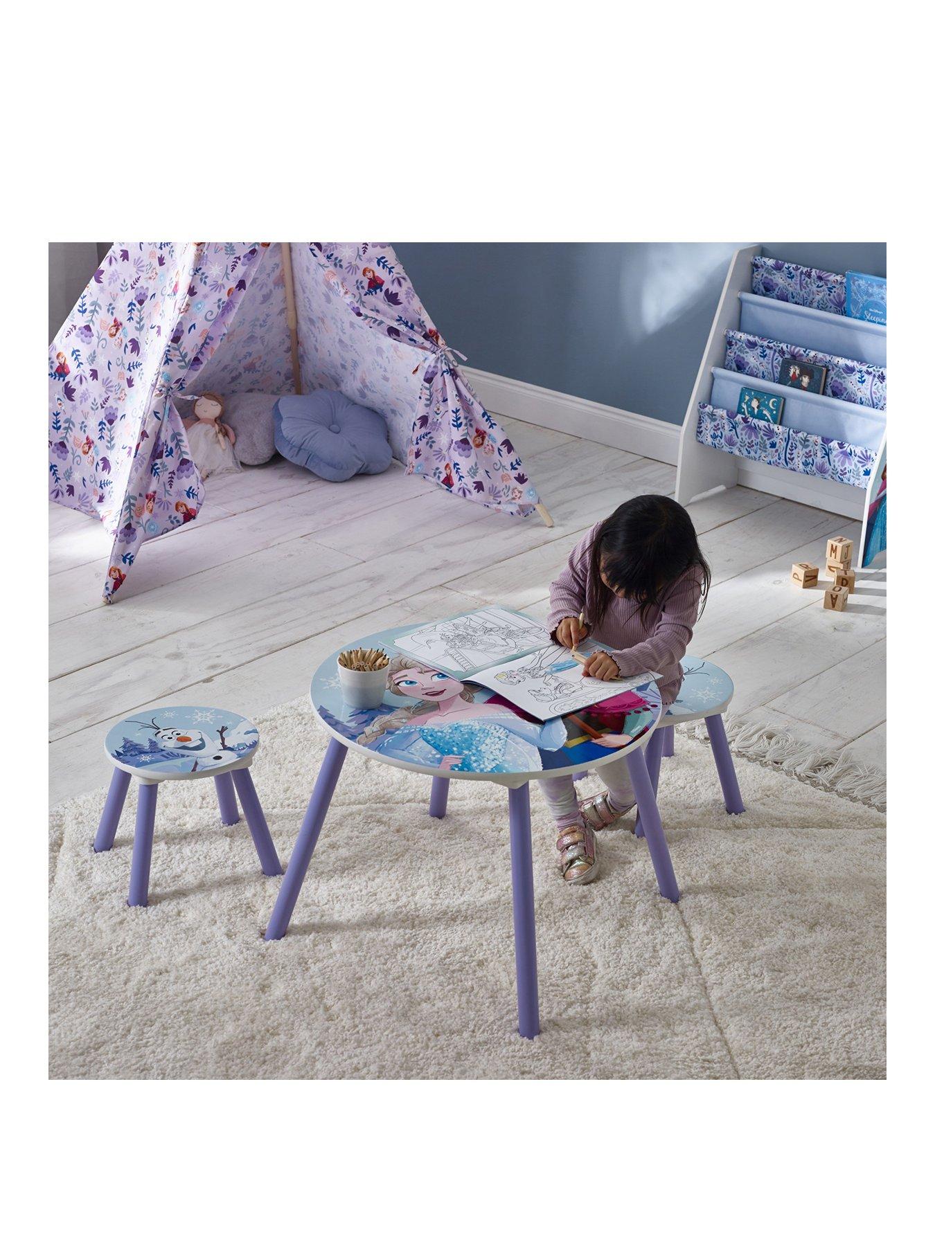 Frozen kids table and chairs store