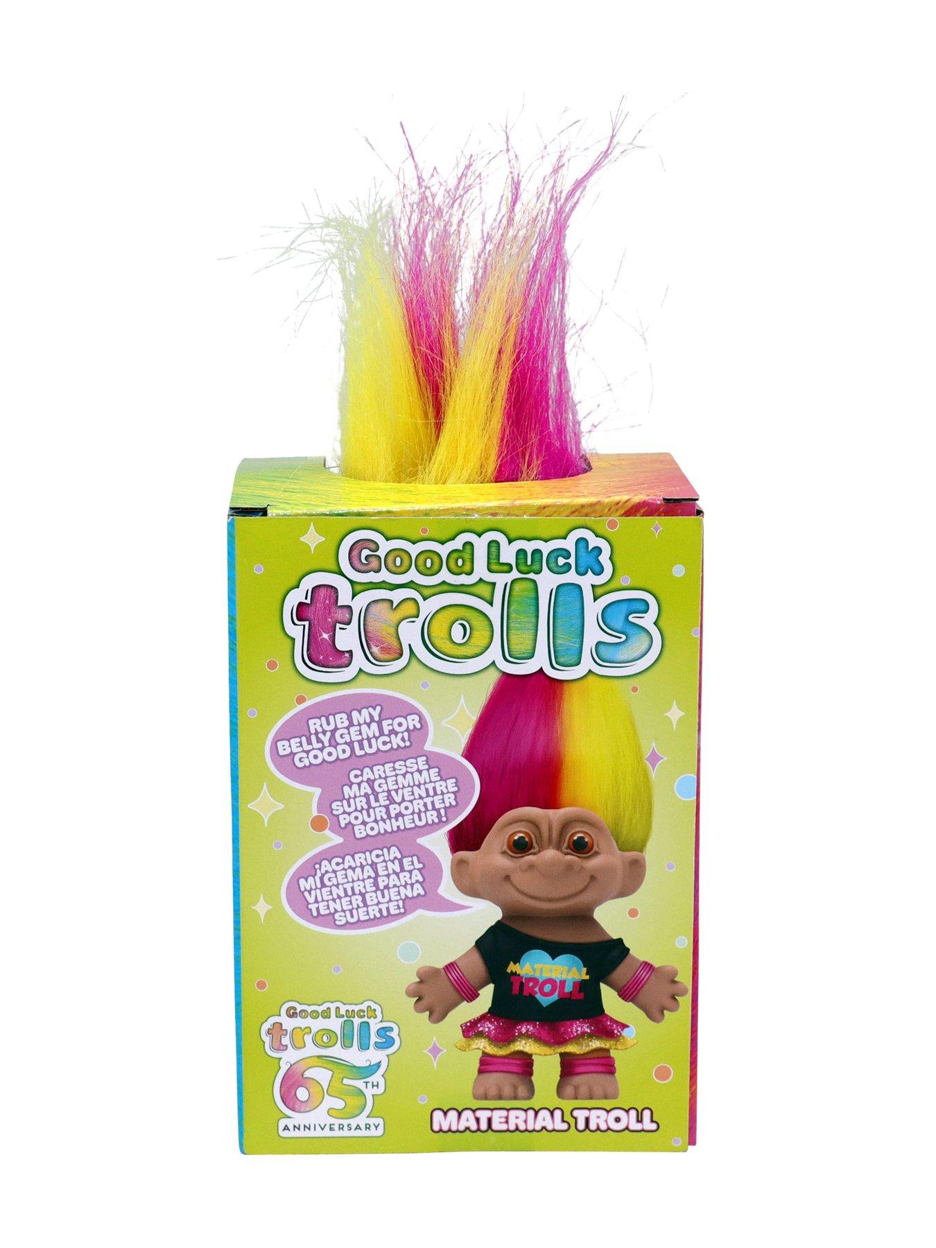 Trolls 4" Doll Material Troll | Littlewoods