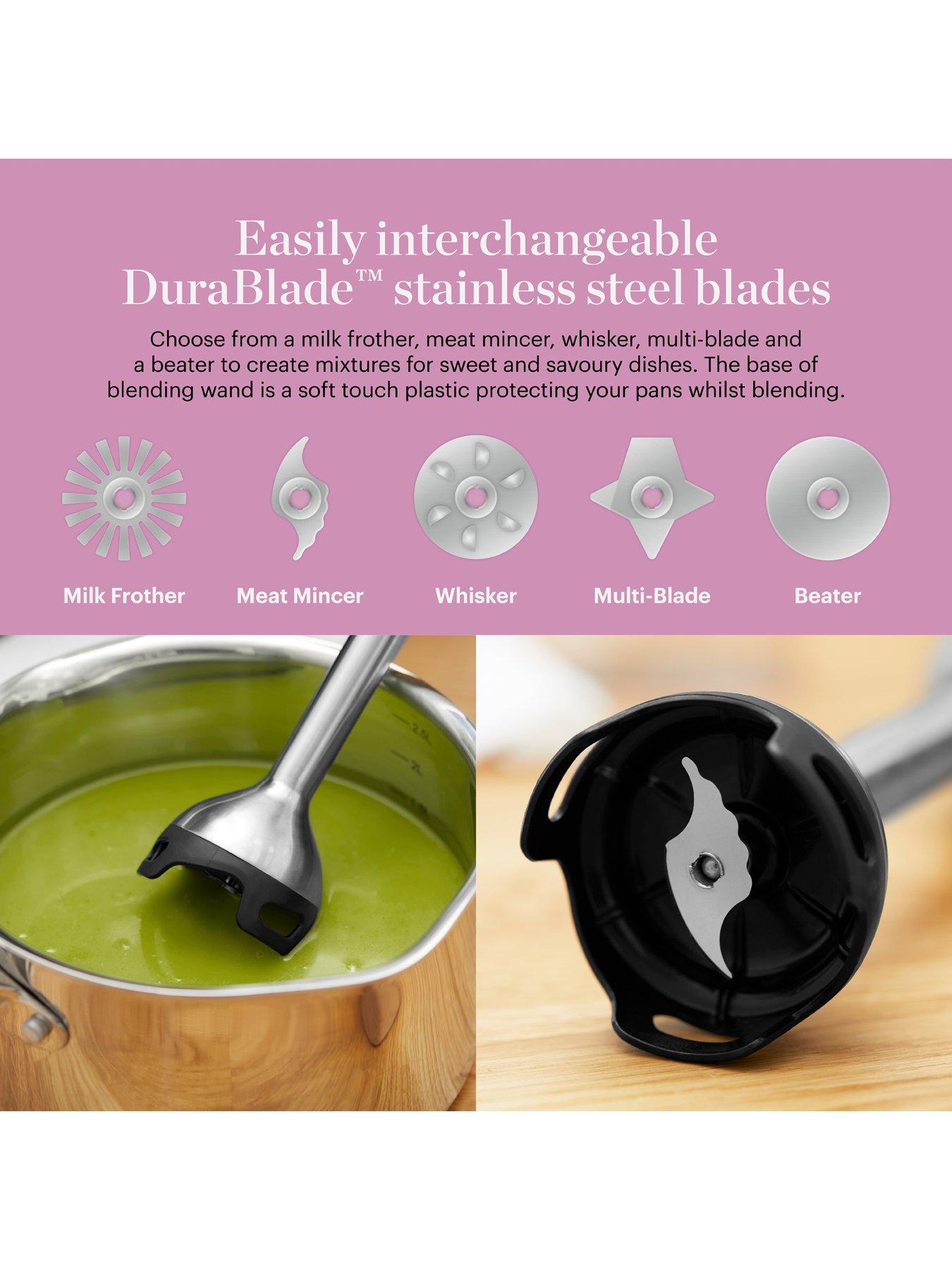 Good Food by Tower GF12012 5-in-1 Digital Hand Blender with Stand ...