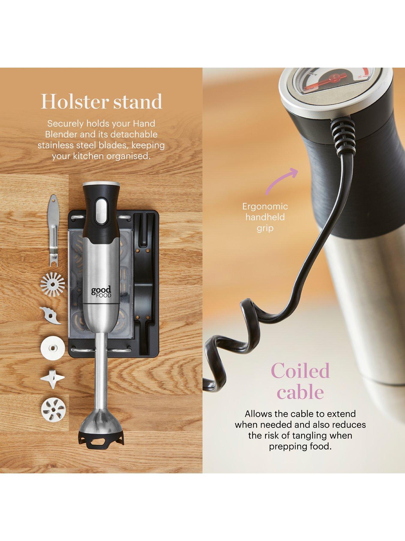 Good Food by Tower GF12012 5-in-1 Digital Hand Blender with Stand ...