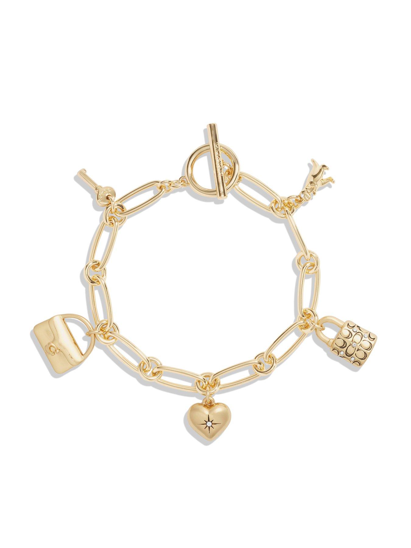 COACH Iconic Charm Bracelet | littlewoods.com