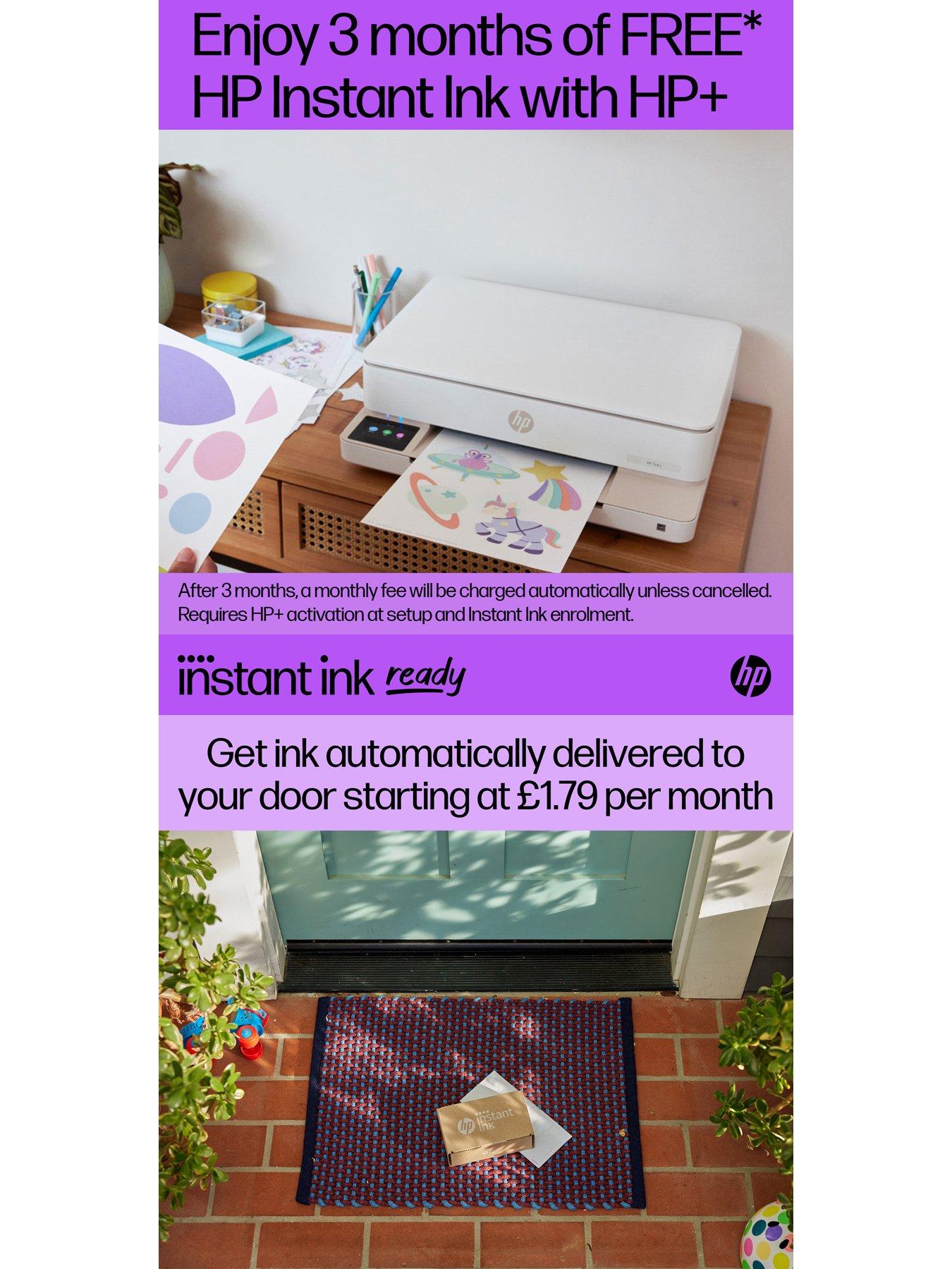HP Envy 6120e AiO Wireless Printer with 3 months of Instant Ink ...
