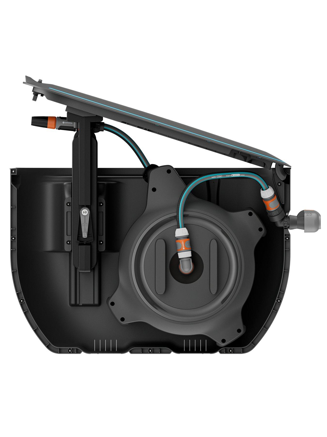 Gardena Undercover Hose Box RollUp M , Discreet, Tangle-Free Hose ...