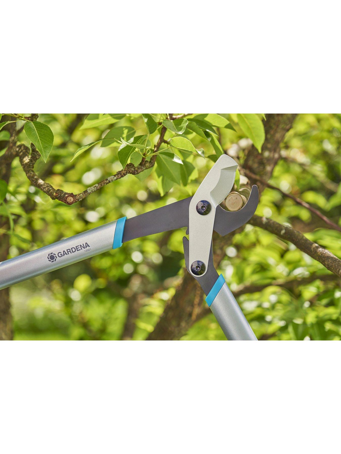 Gardena EnergyCut Bypass-Cut Tree Loppers + FREE Gloves, Powerful ...