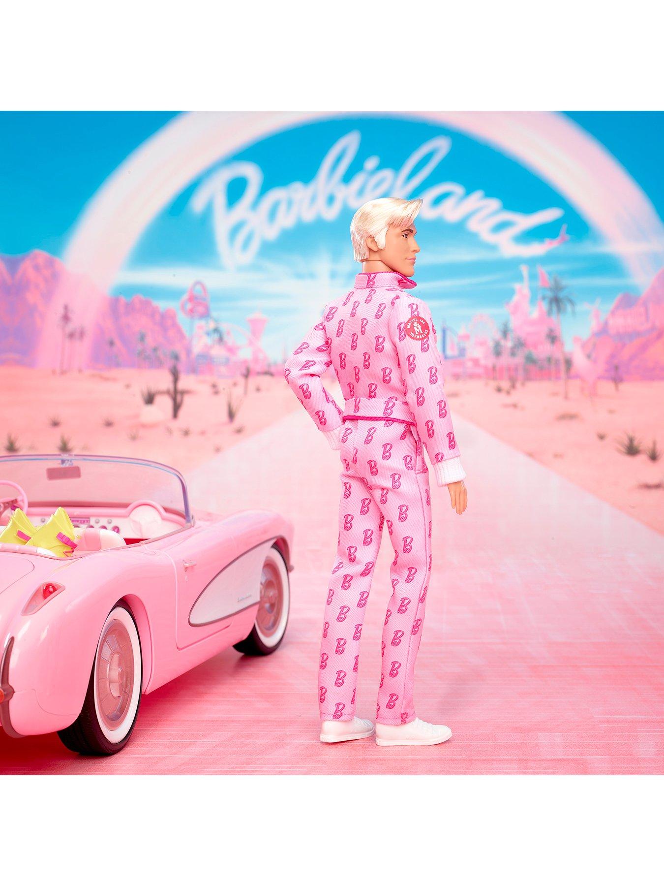Barbie The Movie Ken Collectible Doll, Ryan Gosling as Ken Wearing Pink ...
