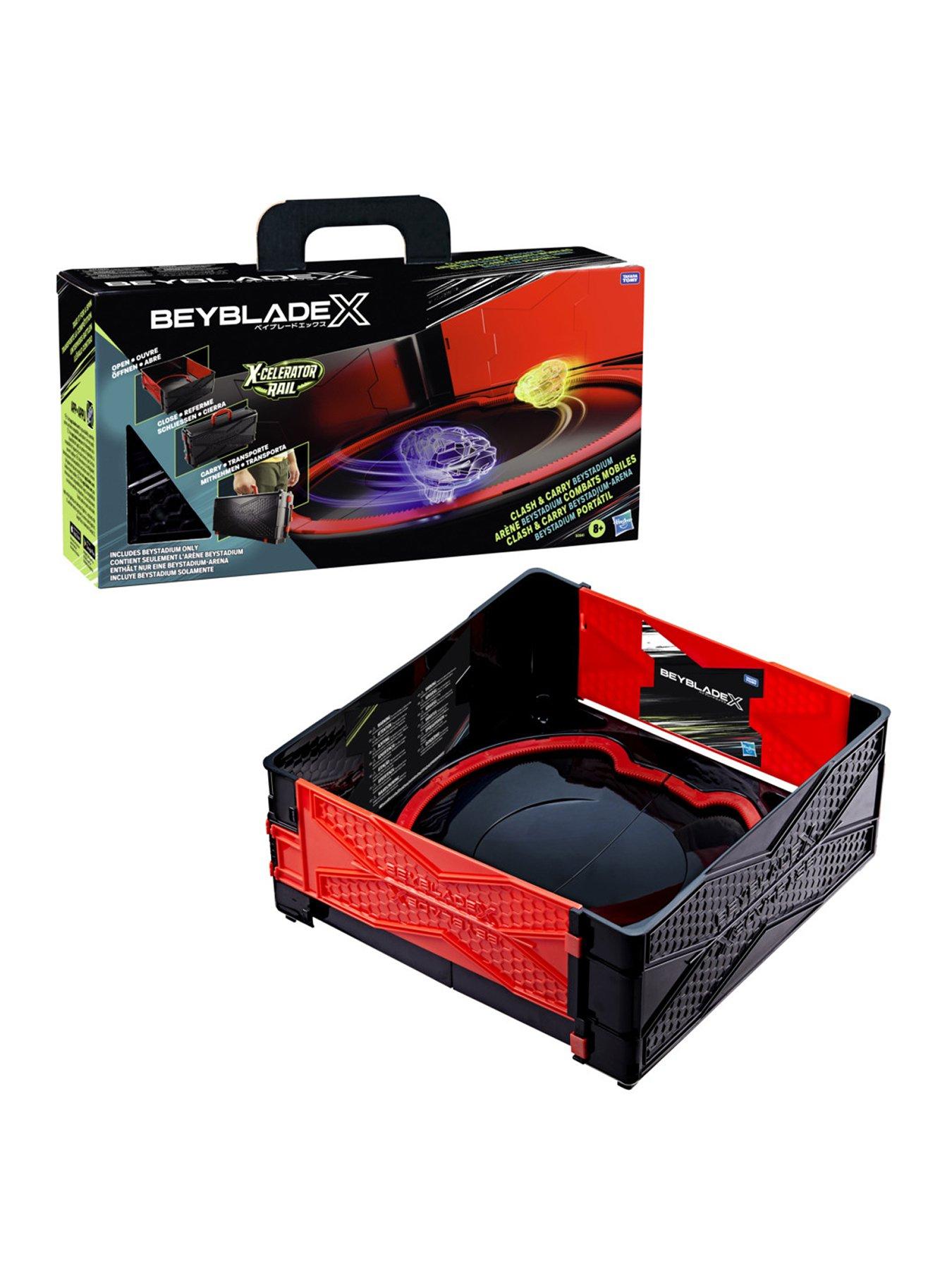 Beyblade X Clash and Carry Beystadium Battle Arena | Littlewoods