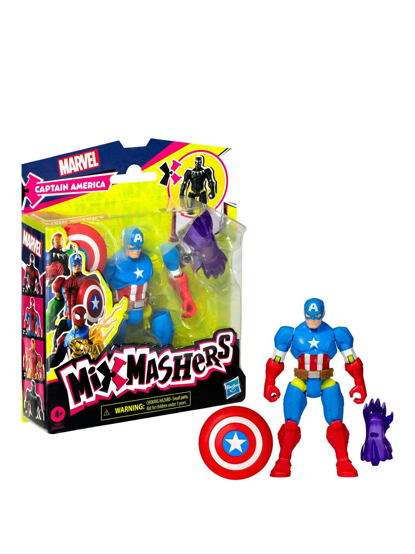 Marvel Avengers Avn Mixmashers Captain America Basic Fig | littlewoods.com
