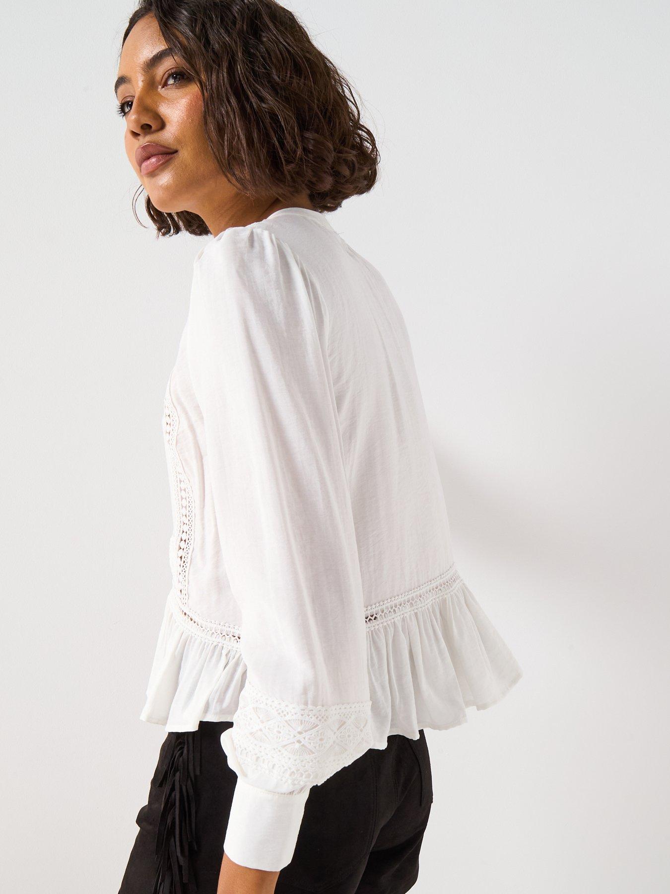 V by Very Lace And Ladder Insert Tiered | Littlewoods