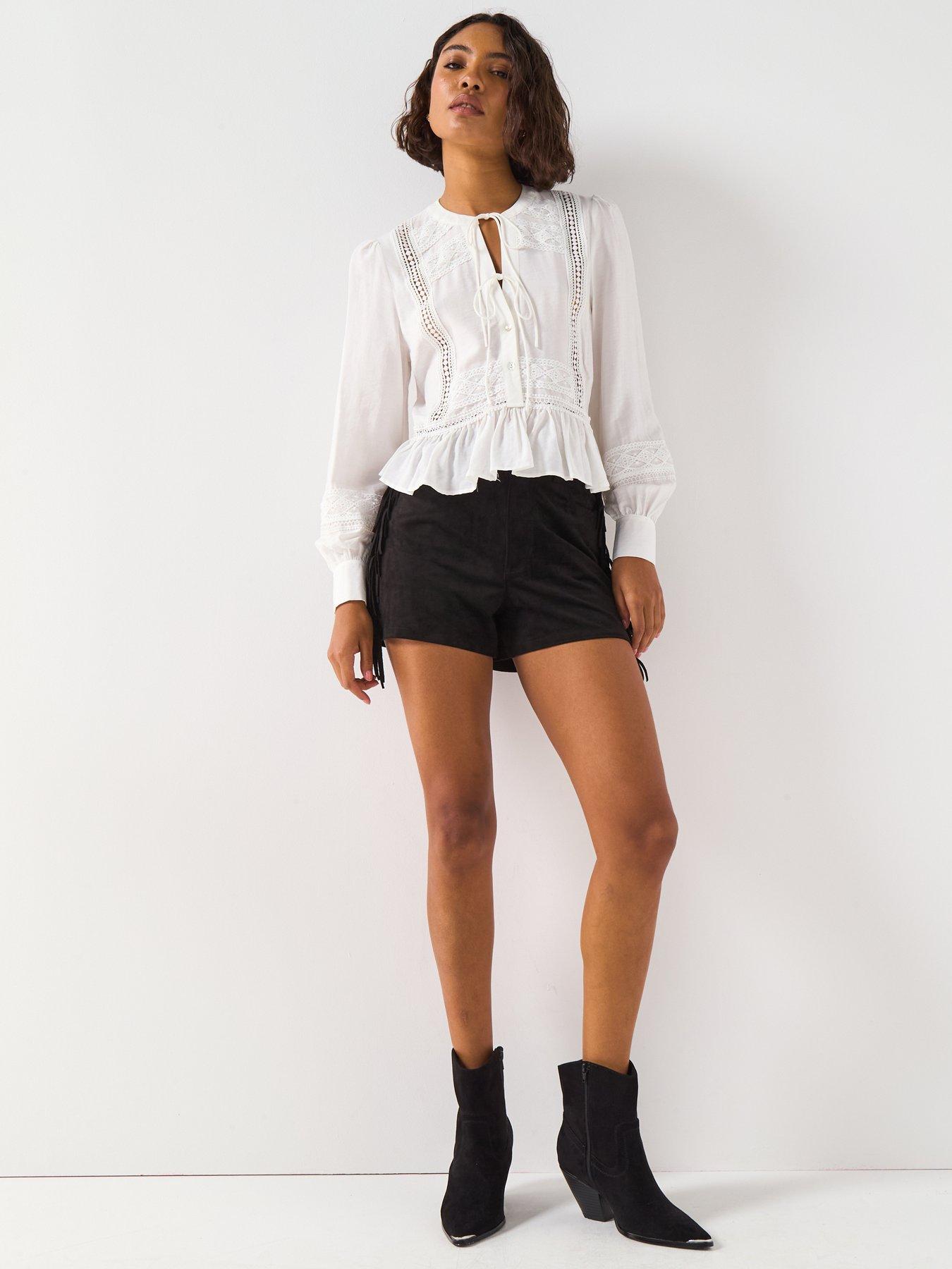 V by Very Lace And Ladder Insert Tiered | Littlewoods