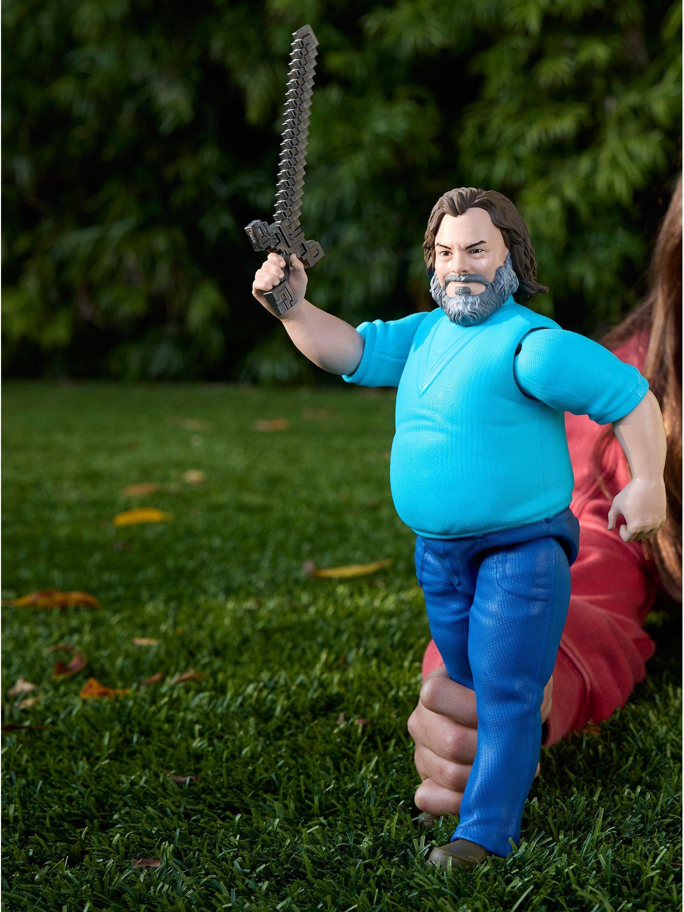 Minecraft Steve Large-Scale Action Figure, 12-inch Character ...